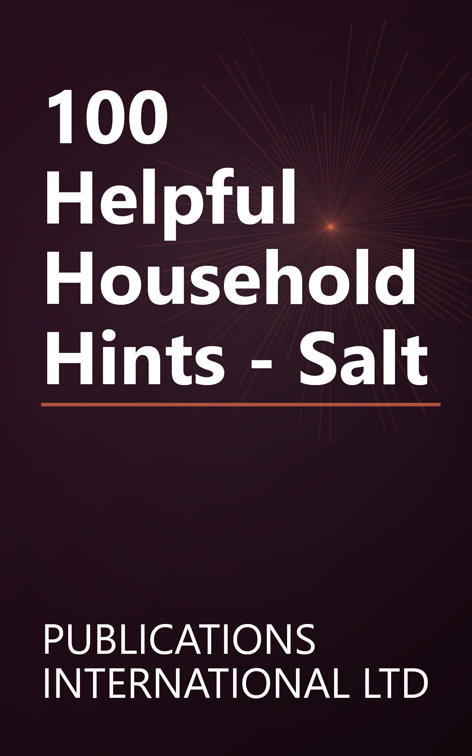 100 Helpful Household Hints - Salt book cover