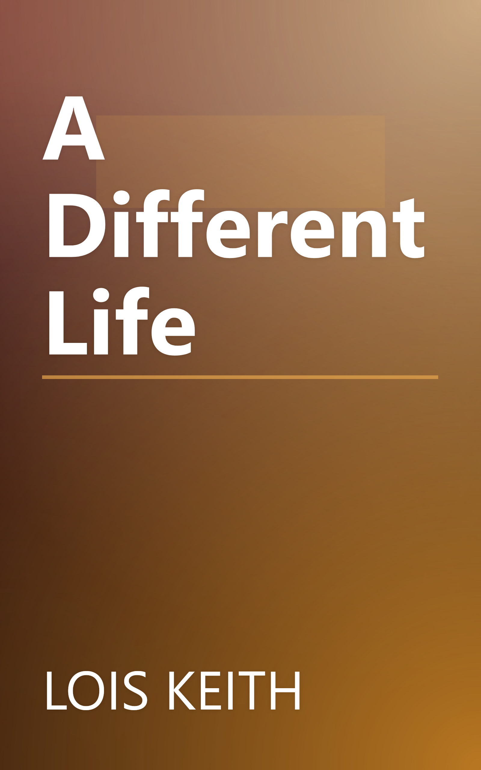 A Different Life book cover