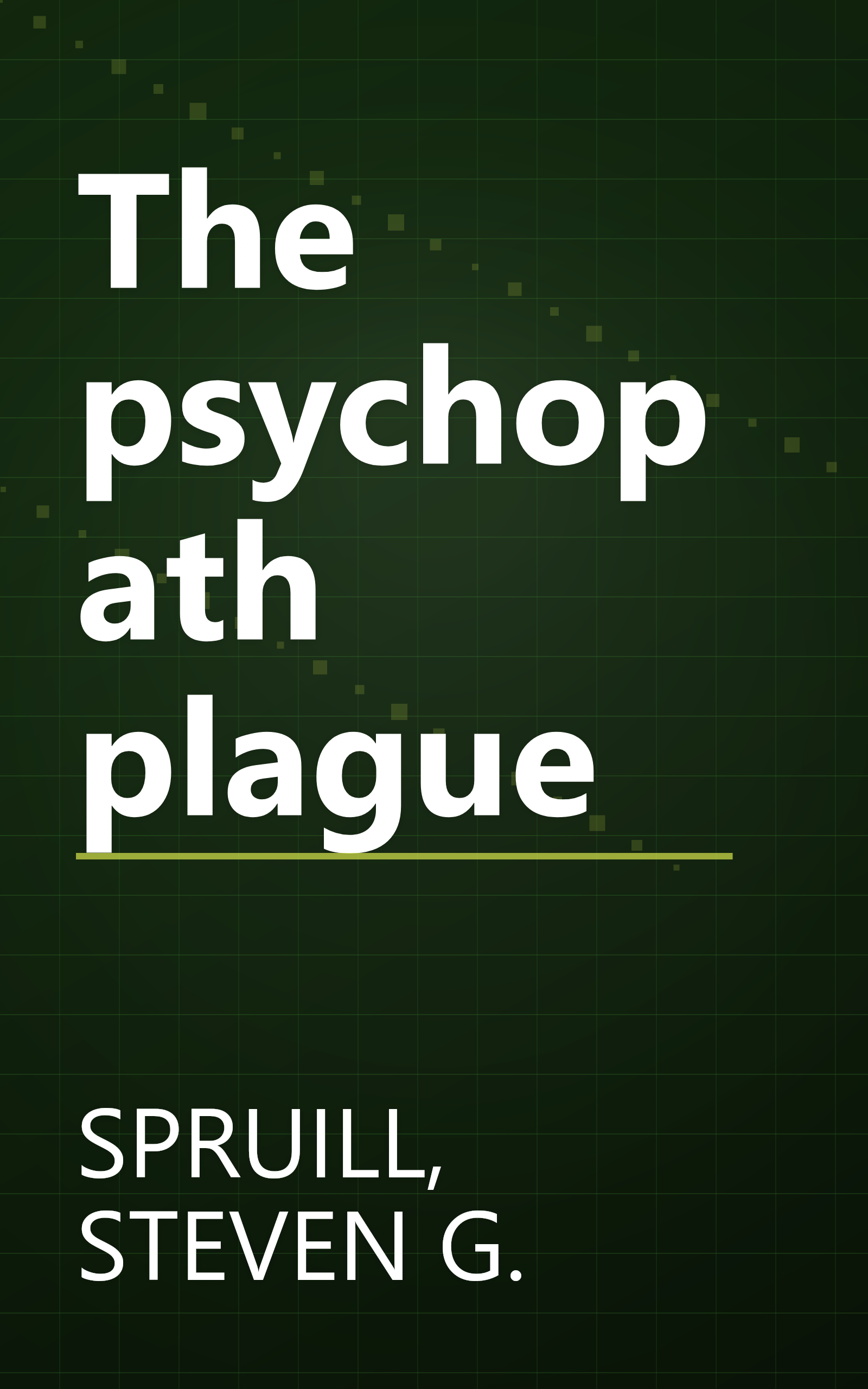 The psychopath plague book cover