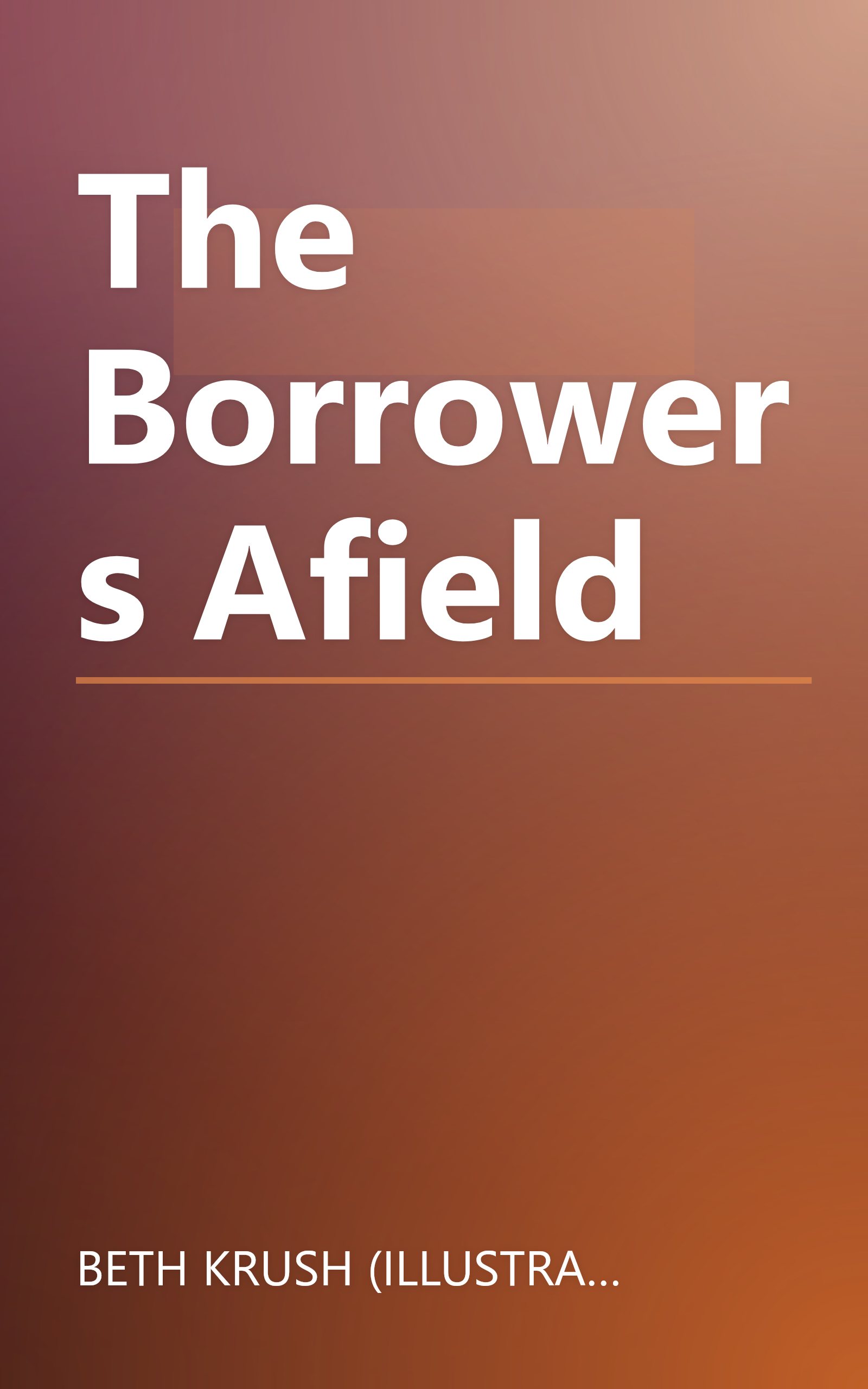 The Borrowers Afield book cover