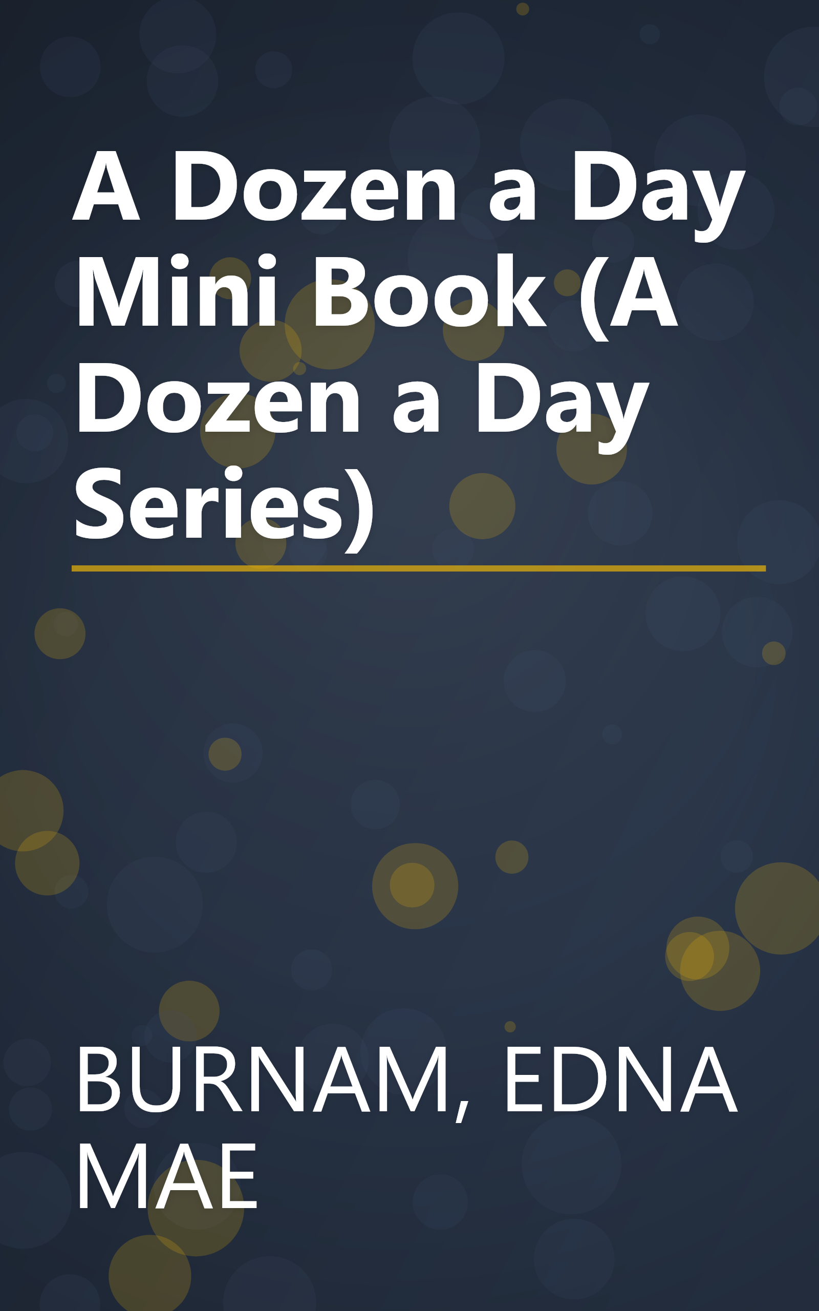 A Dozen a Day Mini Book (A Dozen a Day Series) book cover