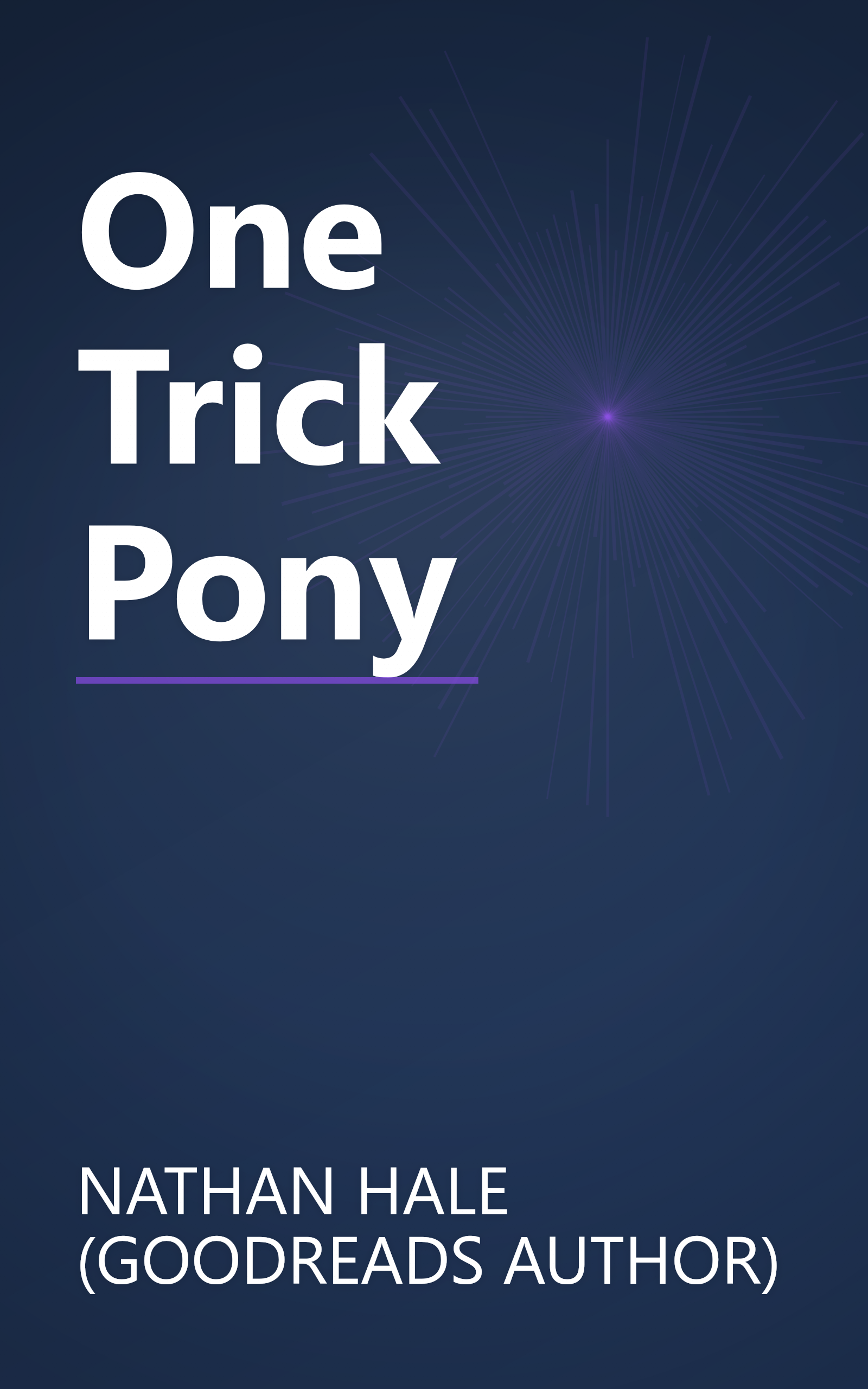 One Trick Pony book cover