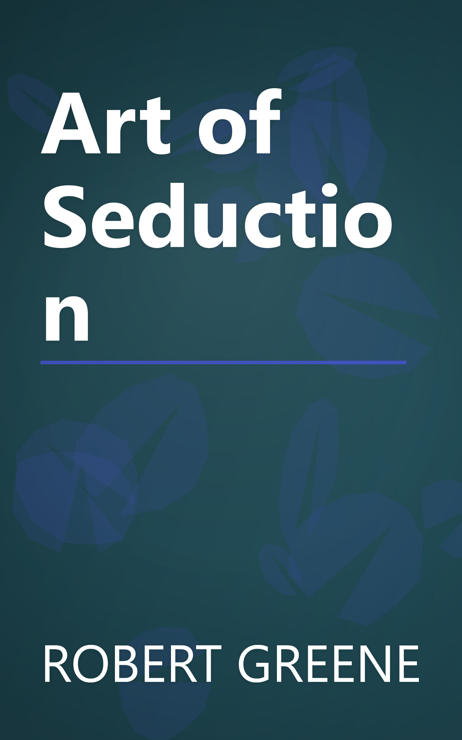 Art of Seduction book cover