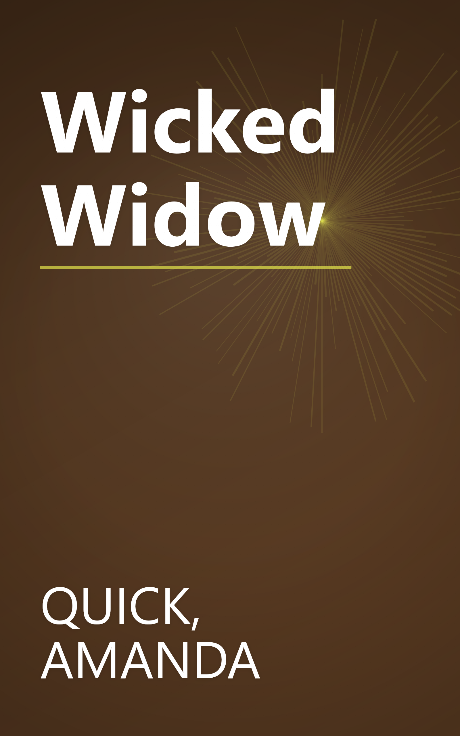 Wicked Widow book cover