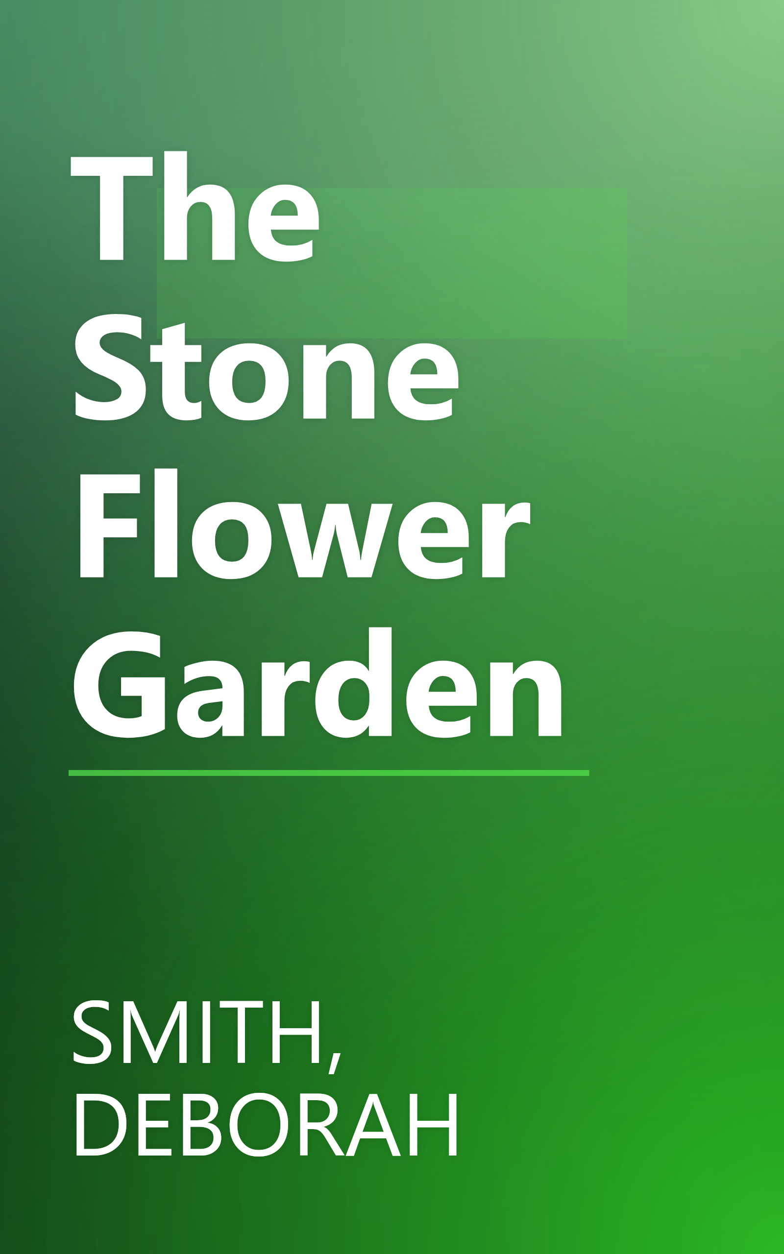The Stone Flower Garden book cover
