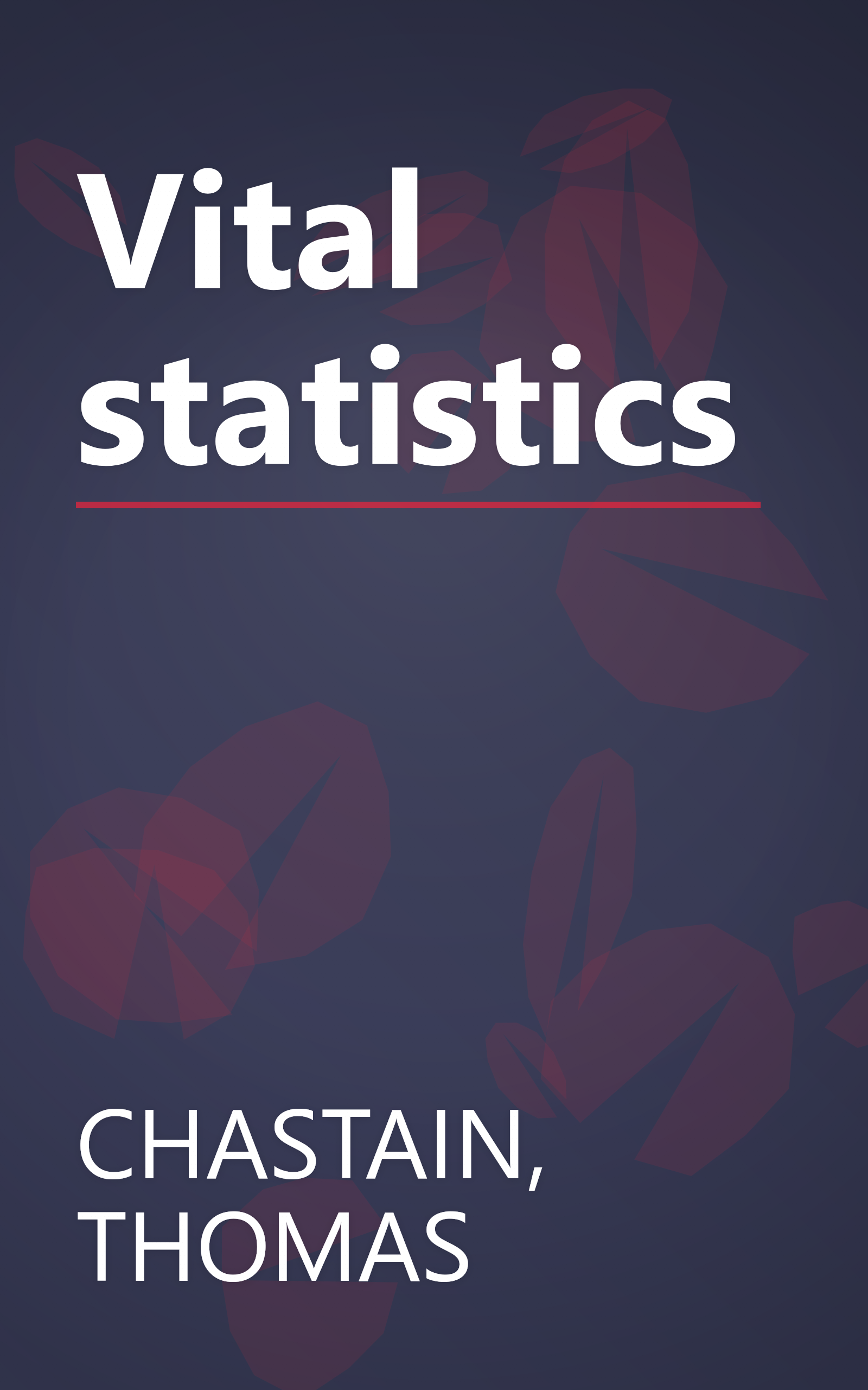 Vital statistics book cover