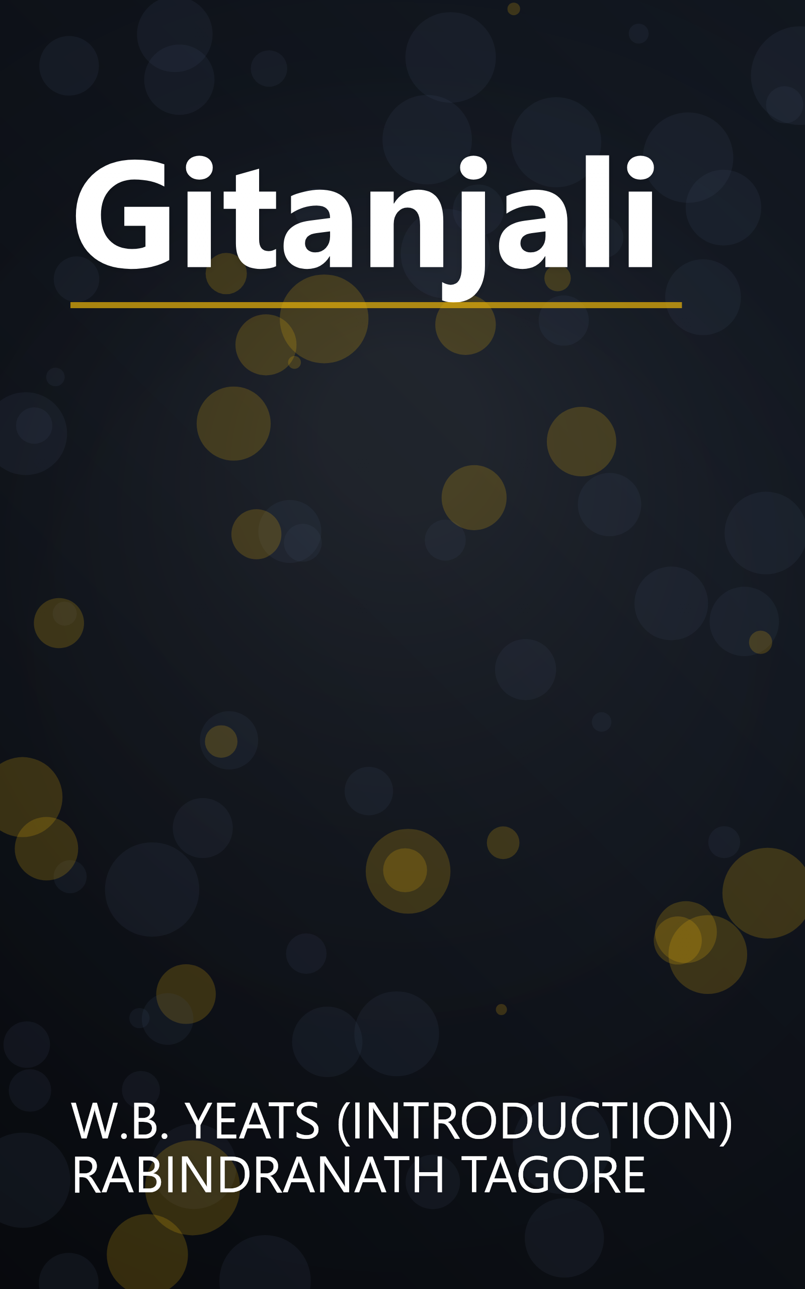 Gitanjali book cover