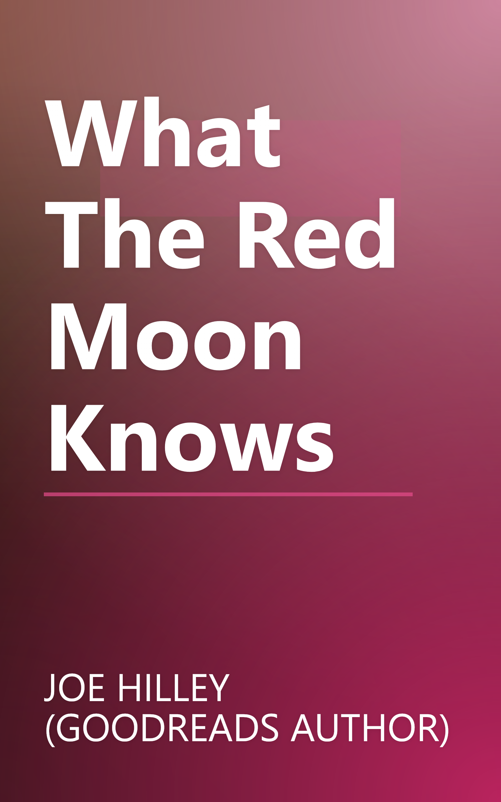 What The Red Moon Knows book cover