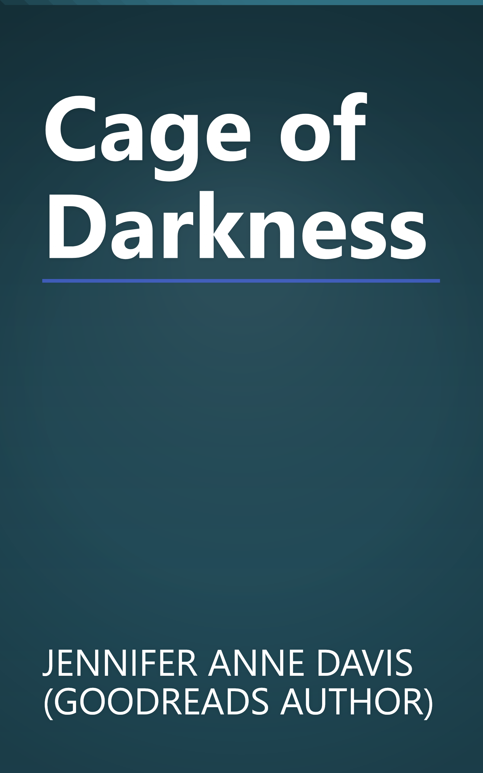 Cage of Darkness book cover