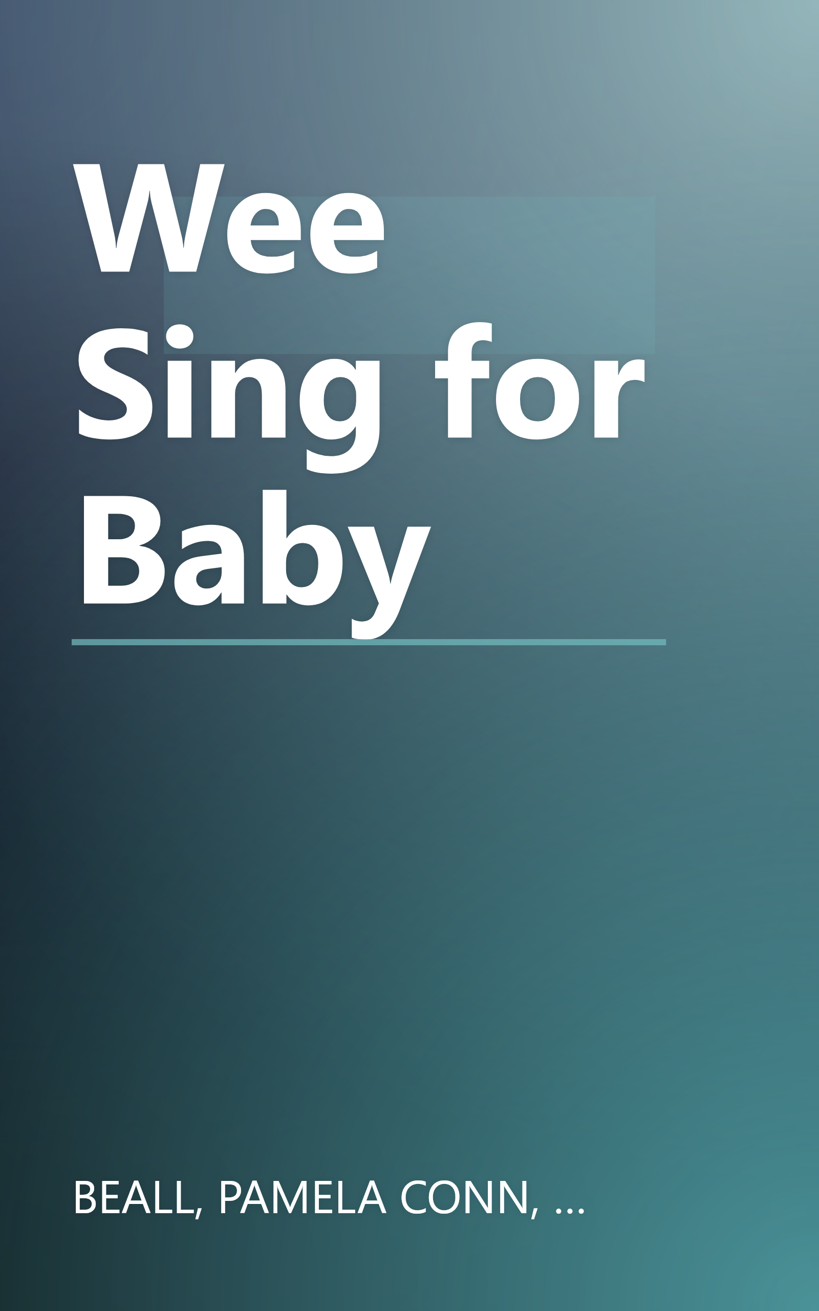 Wee Sing for Baby book cover