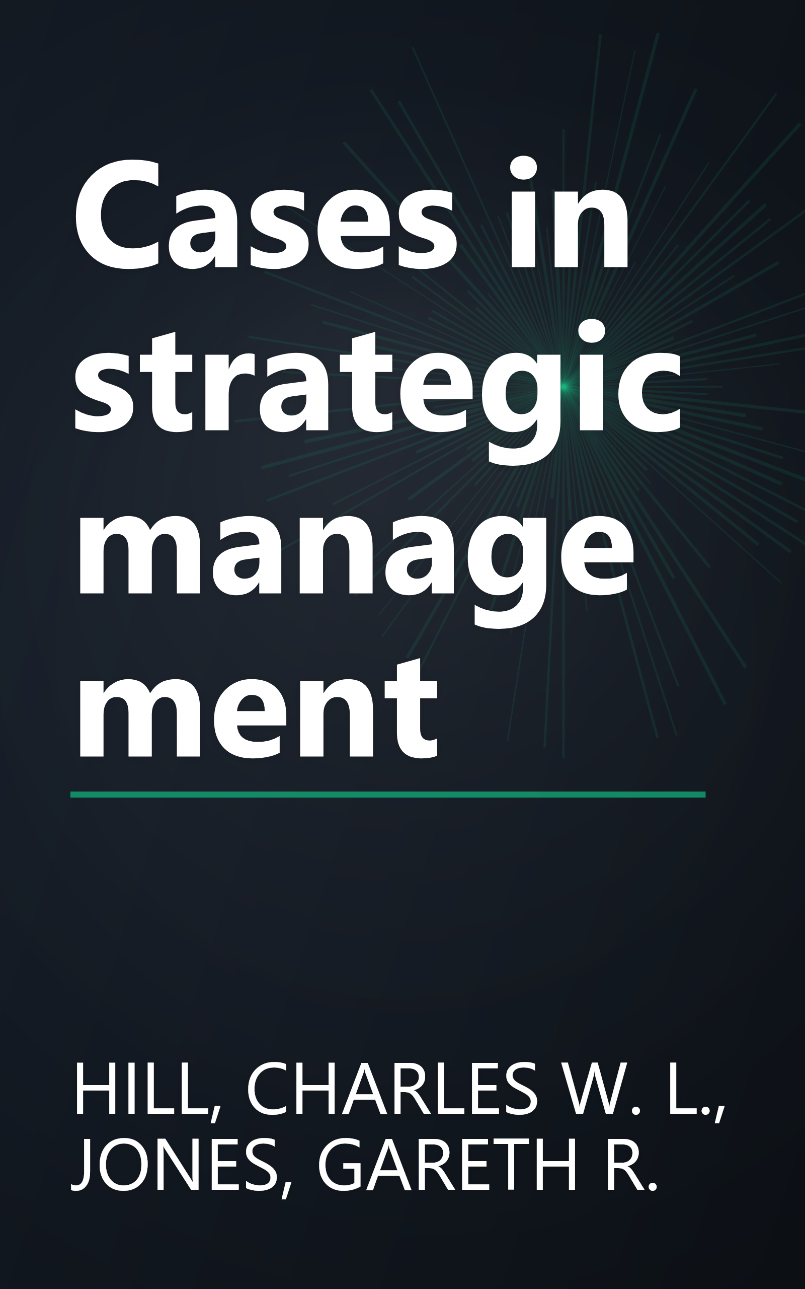 Cases in strategic management book cover