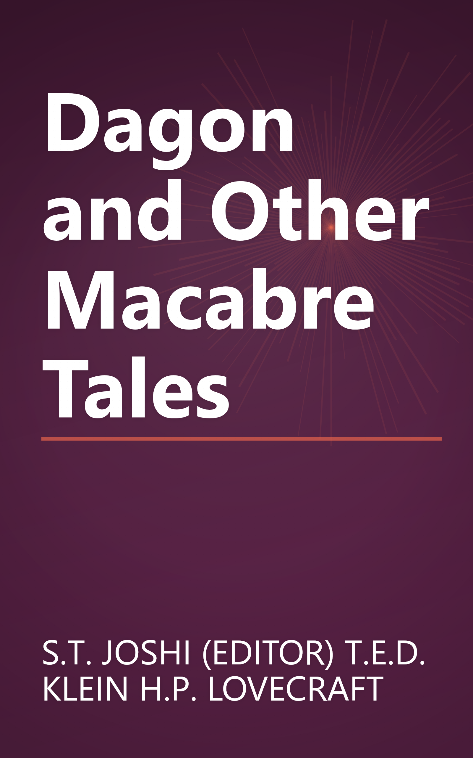 Dagon and Other Macabre Tales book cover
