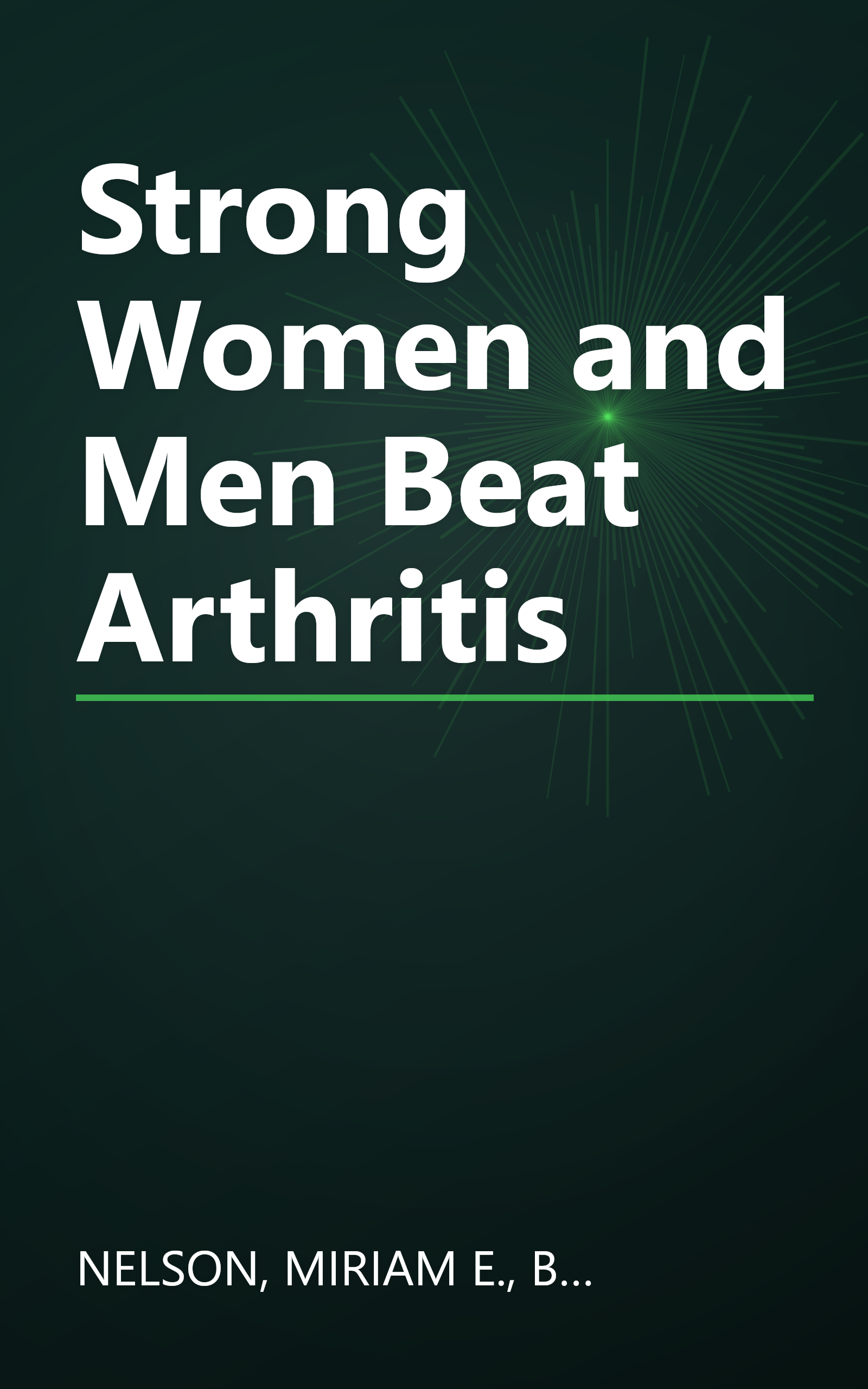 Strong Women and Men Beat Arthritis book cover