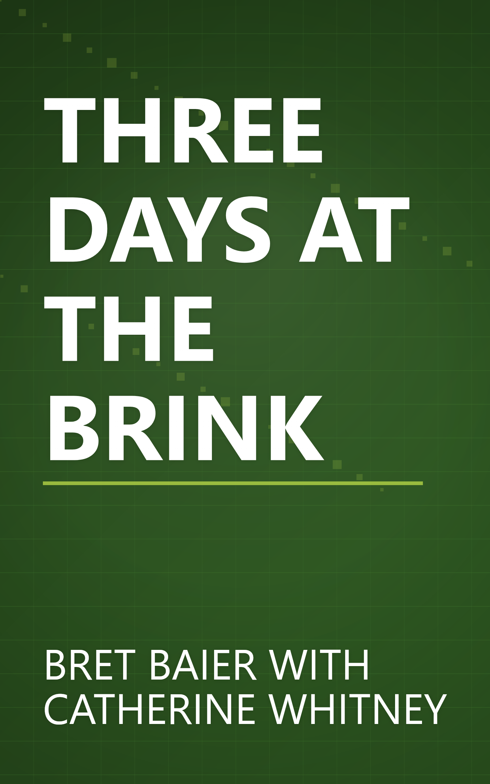 THREE DAYS AT THE BRINK book cover