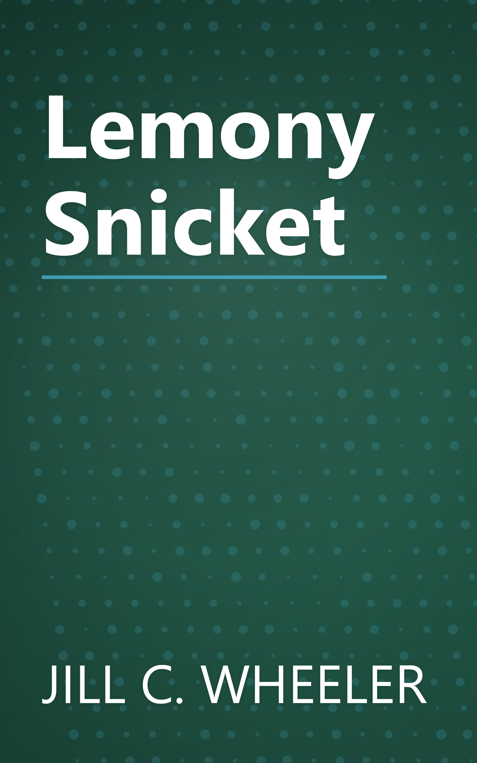 Lemony Snicket book cover