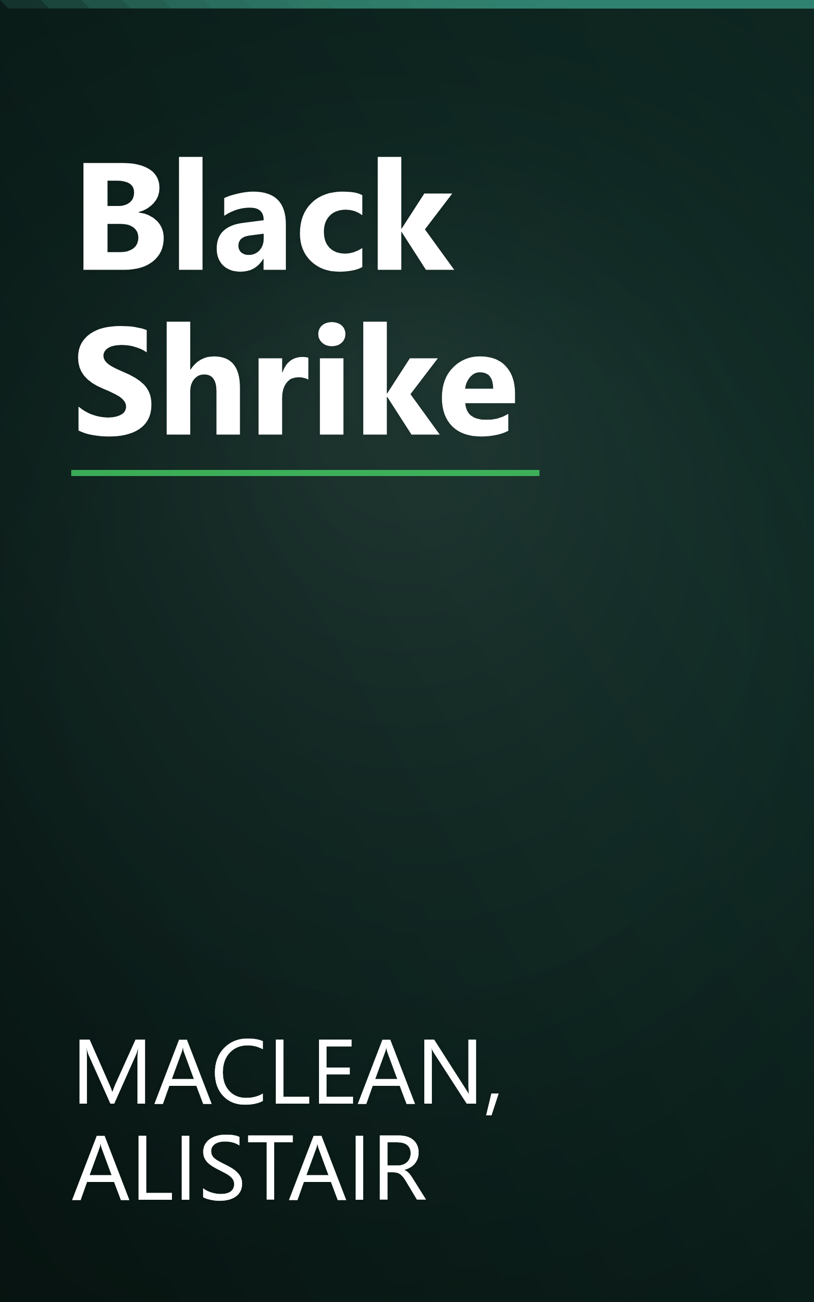 Black Shrike book cover