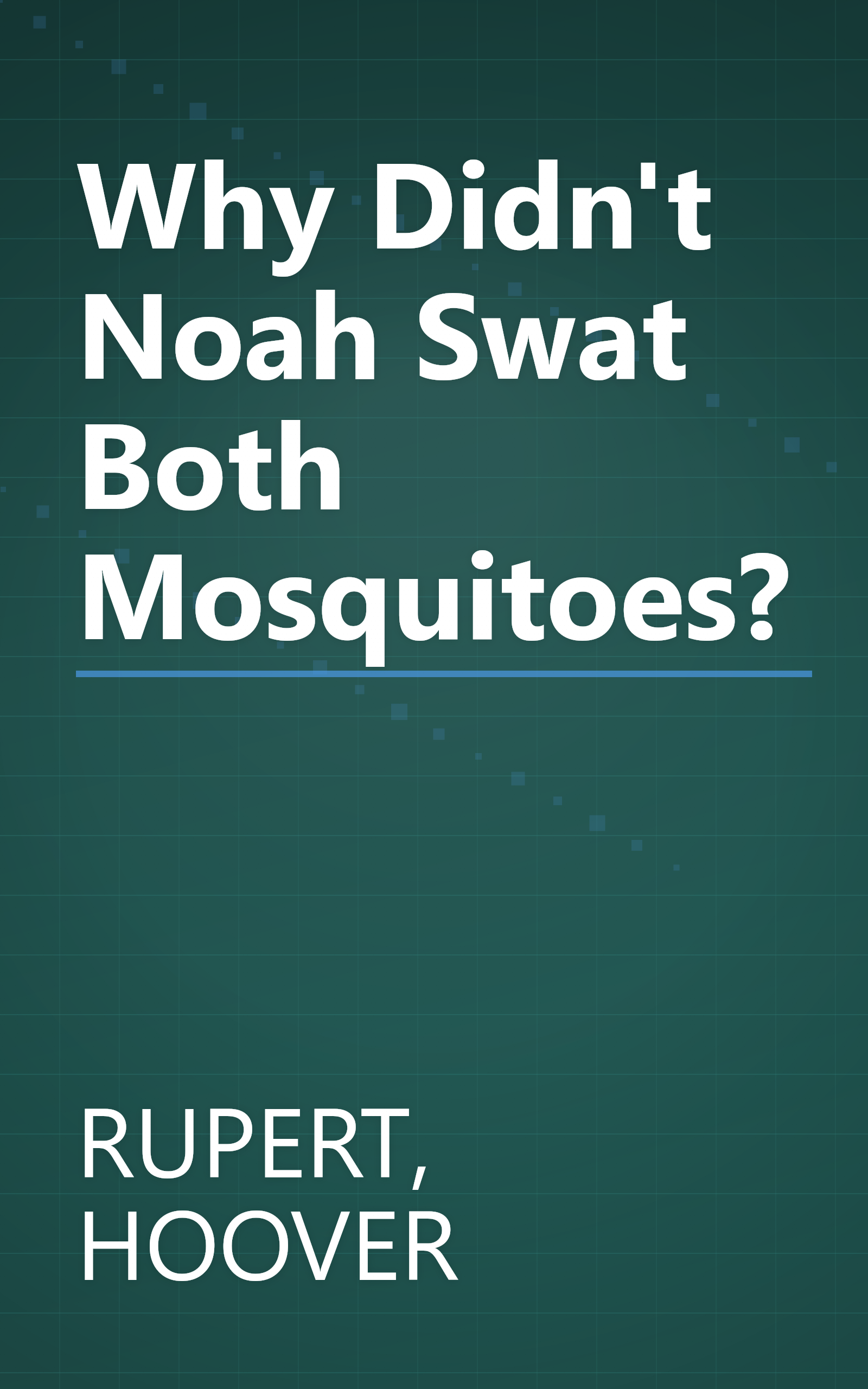 Why Didn't Noah Swat Both Mosquitoes? book cover