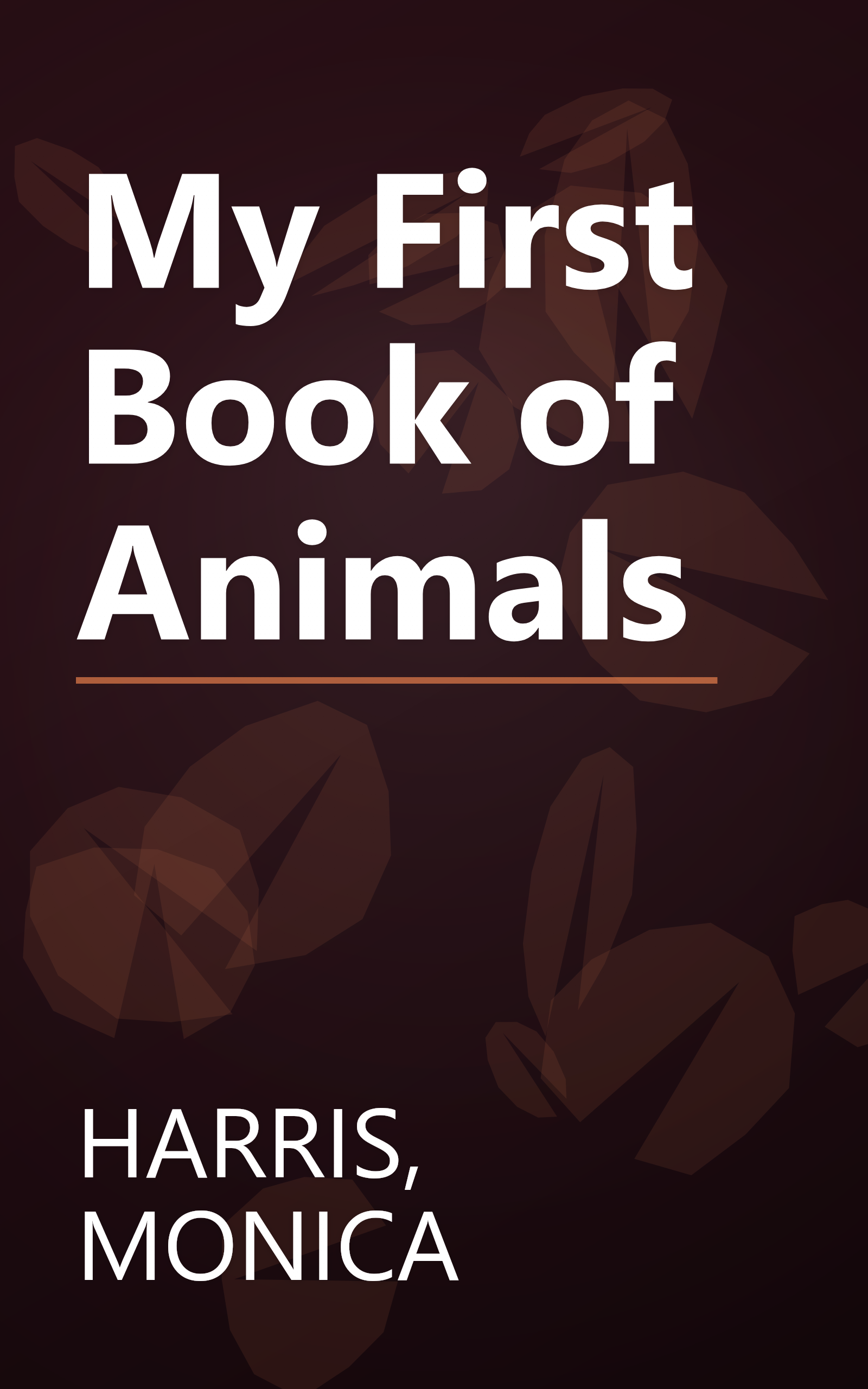 My First Book of Animals book cover