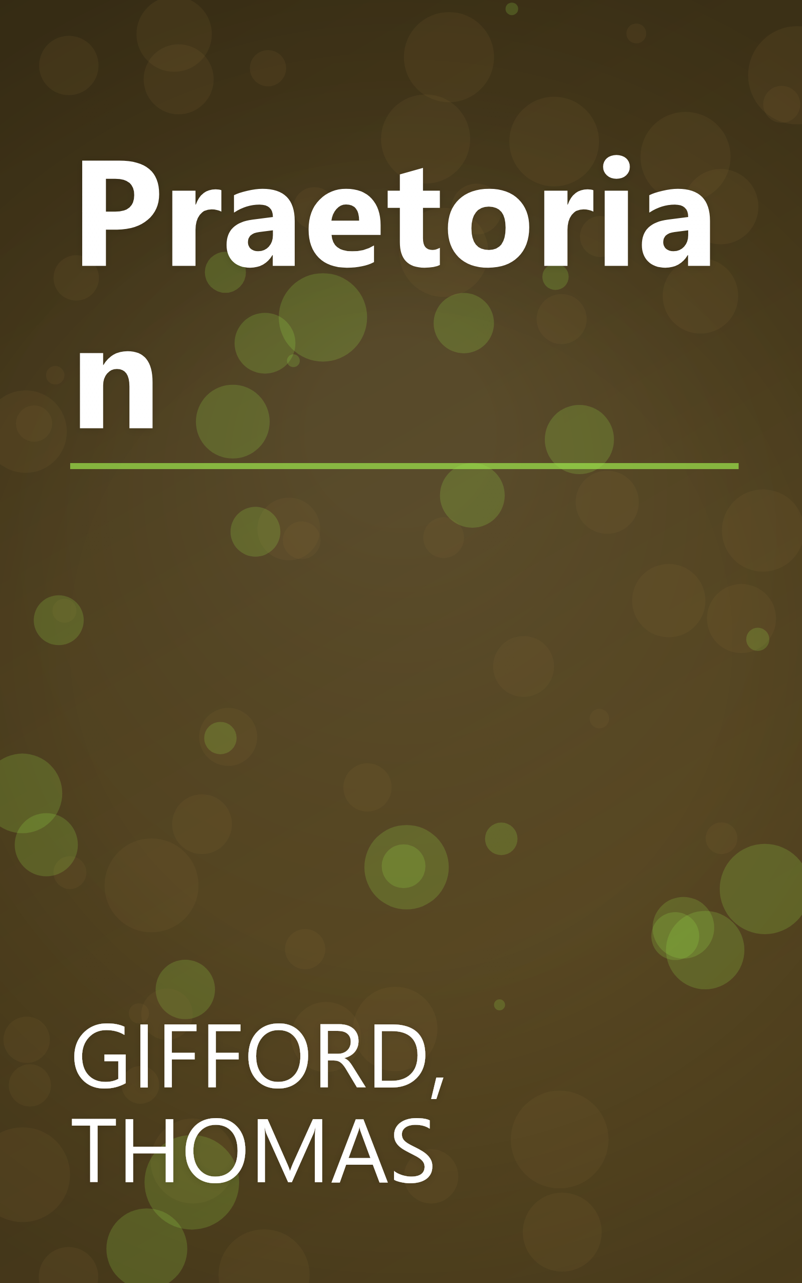Praetorian book cover
