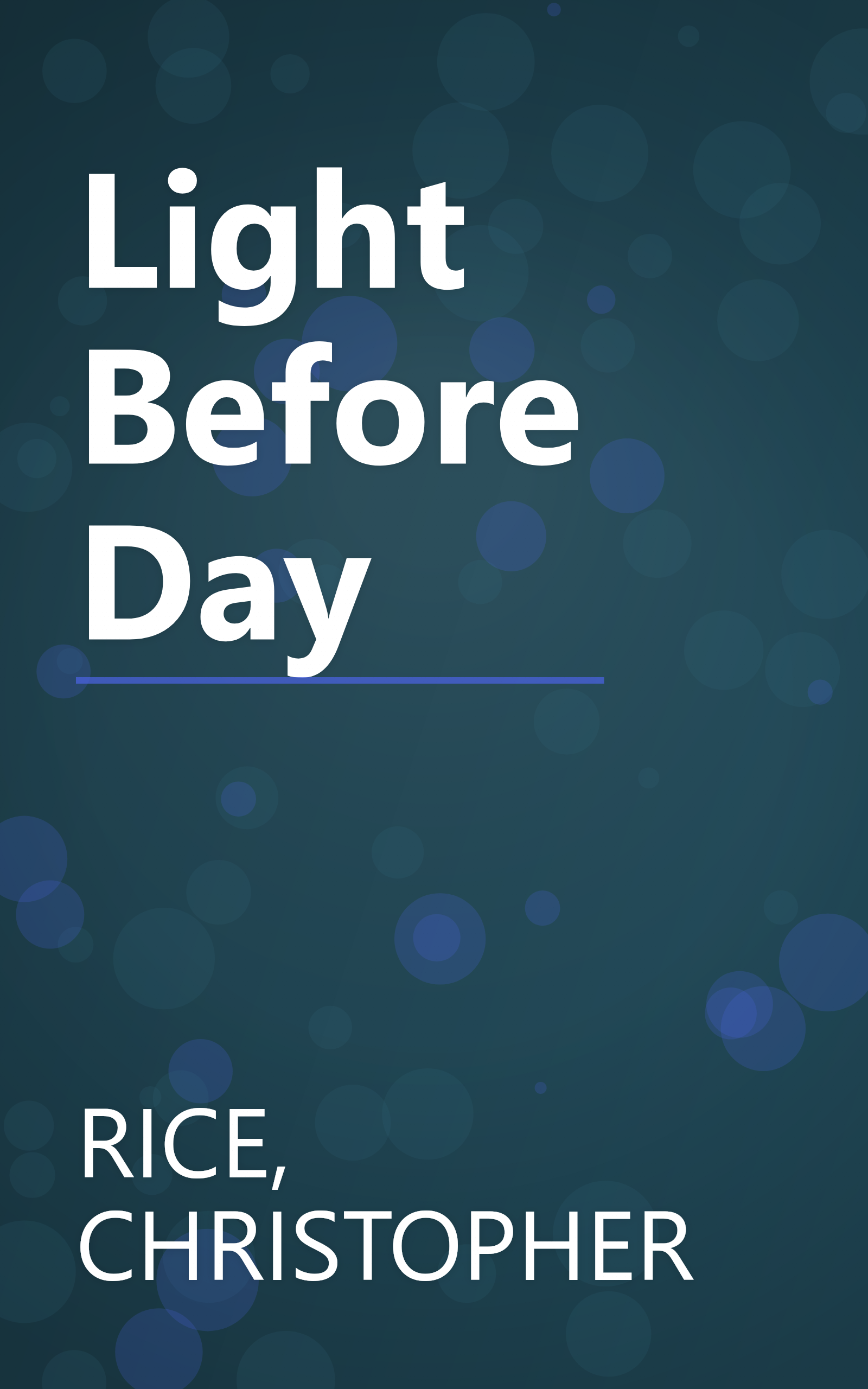 Light Before Day book cover