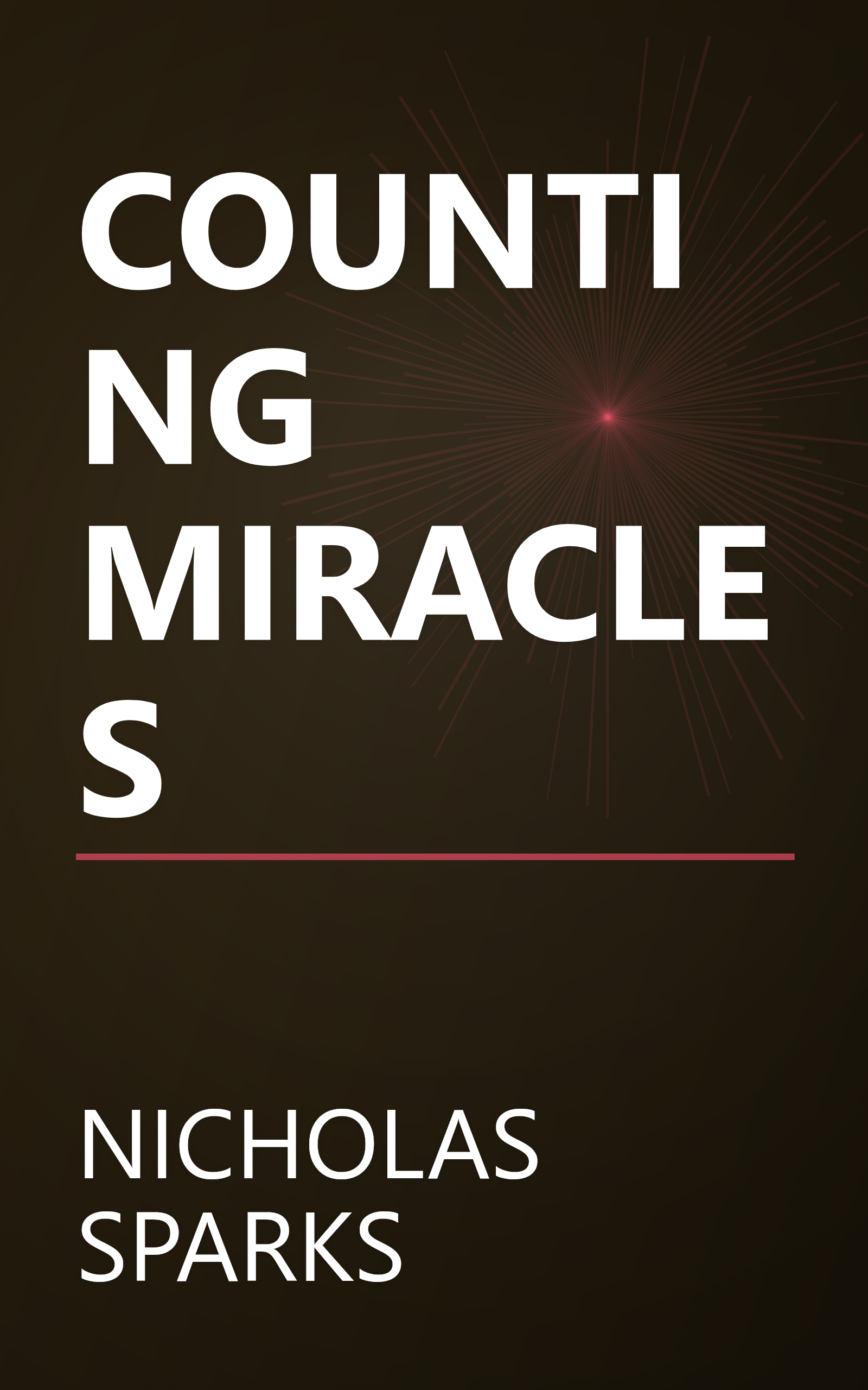 COUNTING MIRACLES book cover