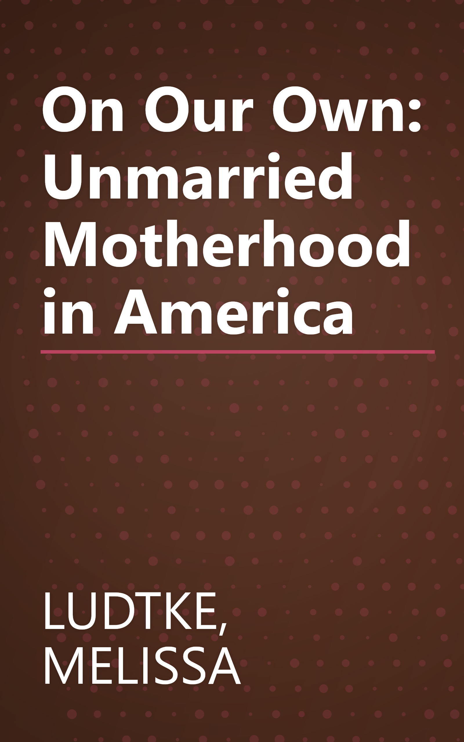 On Our Own: Unmarried Motherhood in America book cover