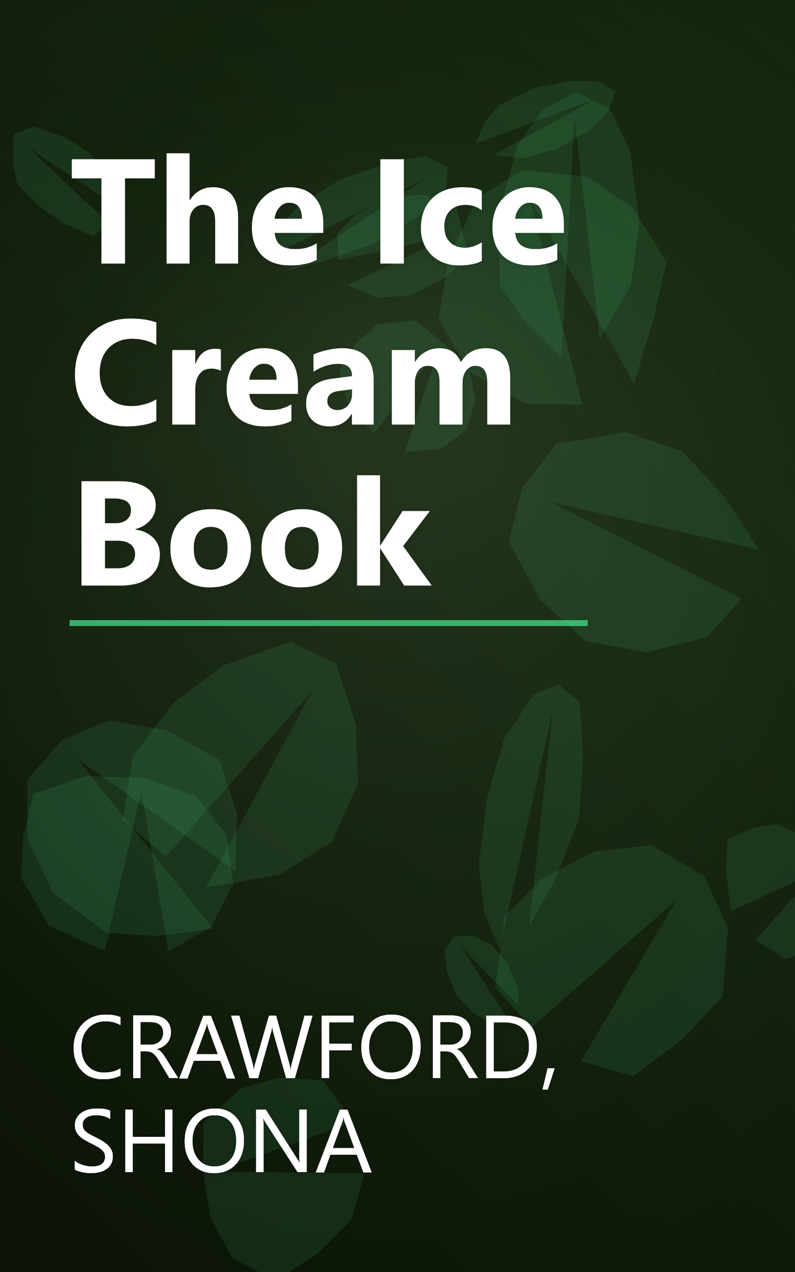 The Ice Cream Book book cover
