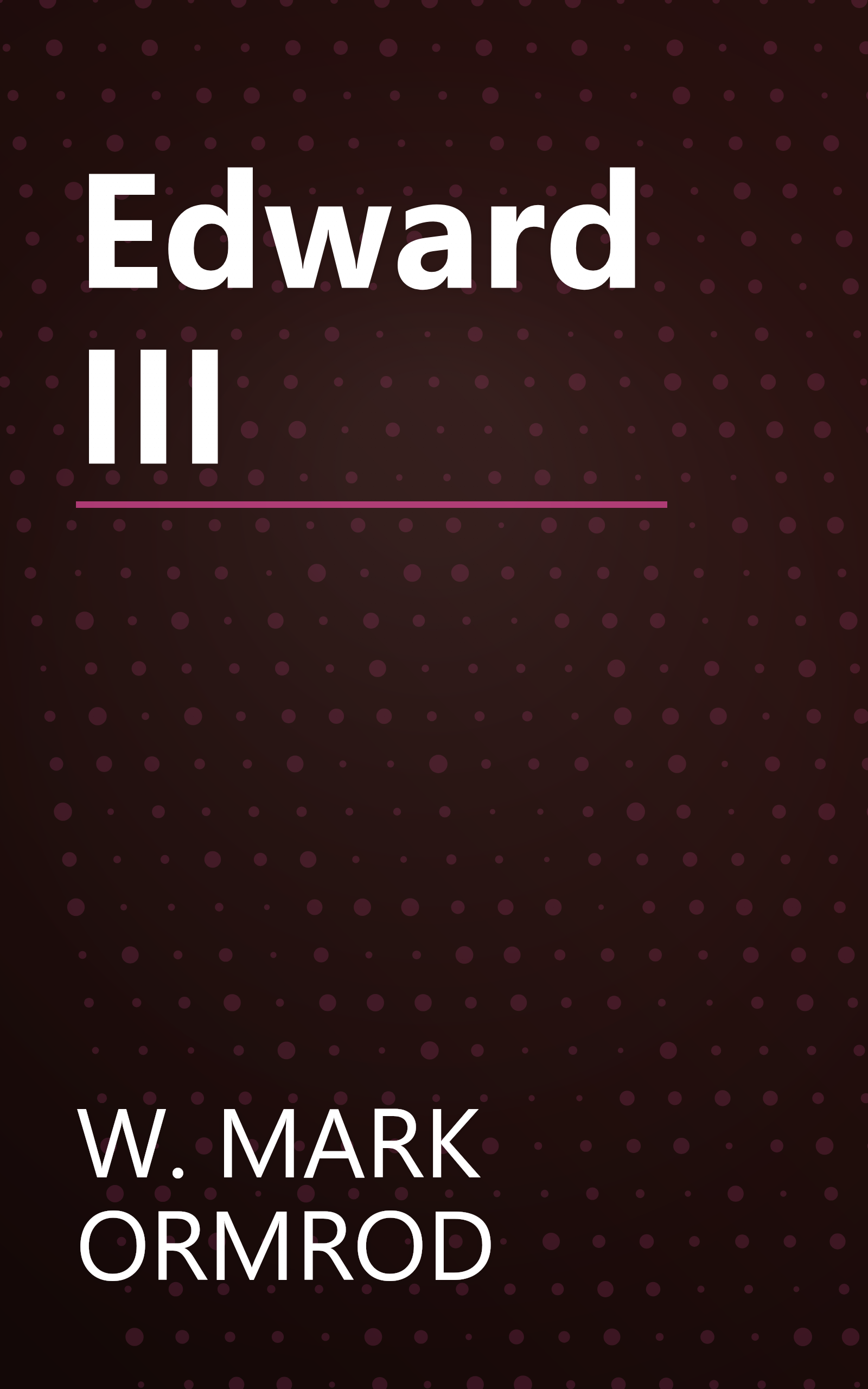 Edward III book cover