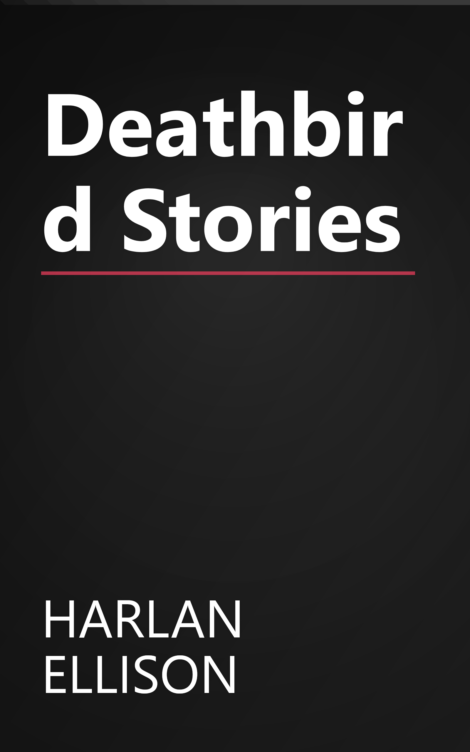 Deathbird Stories book cover