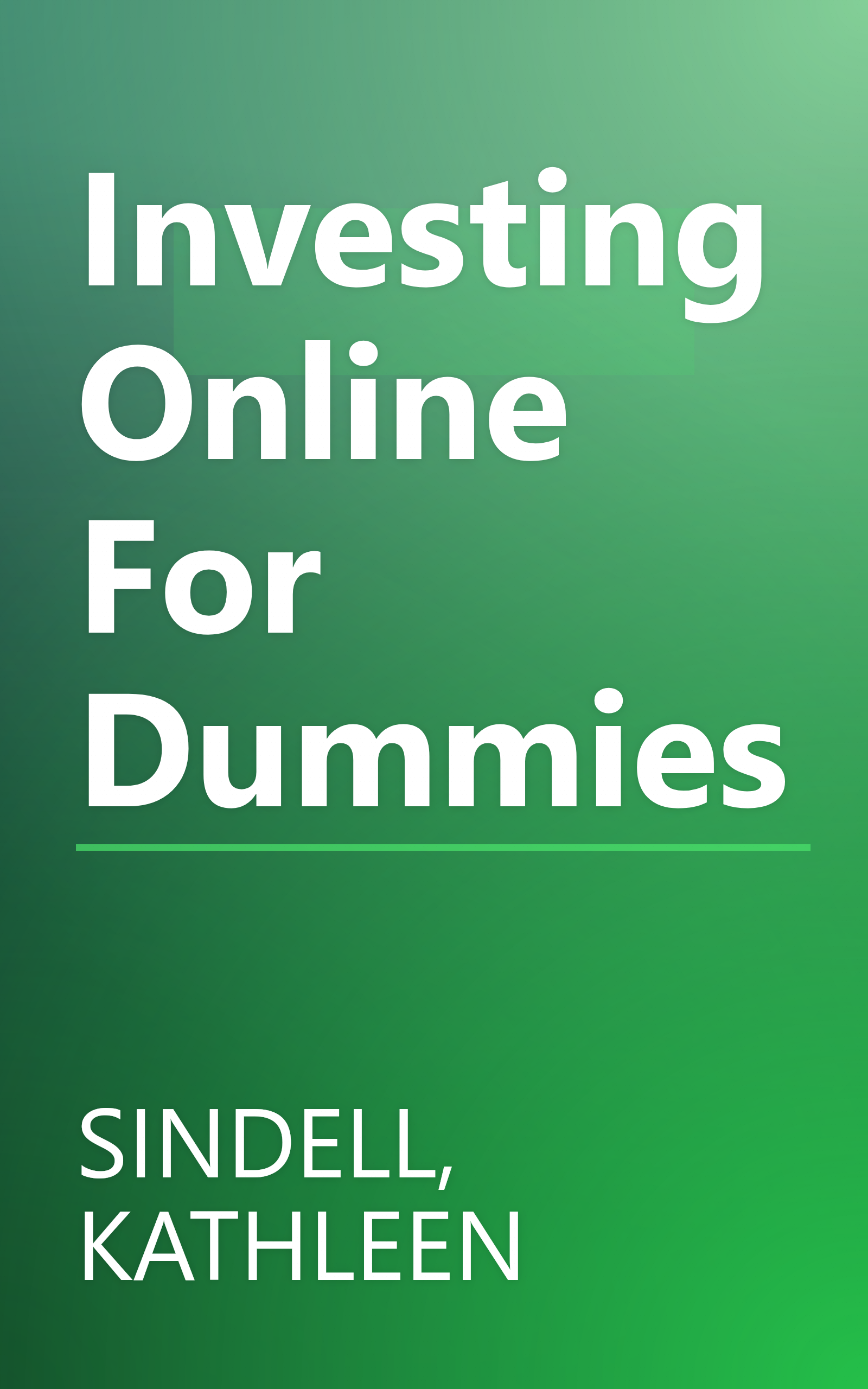 Investing Online For Dummies book cover