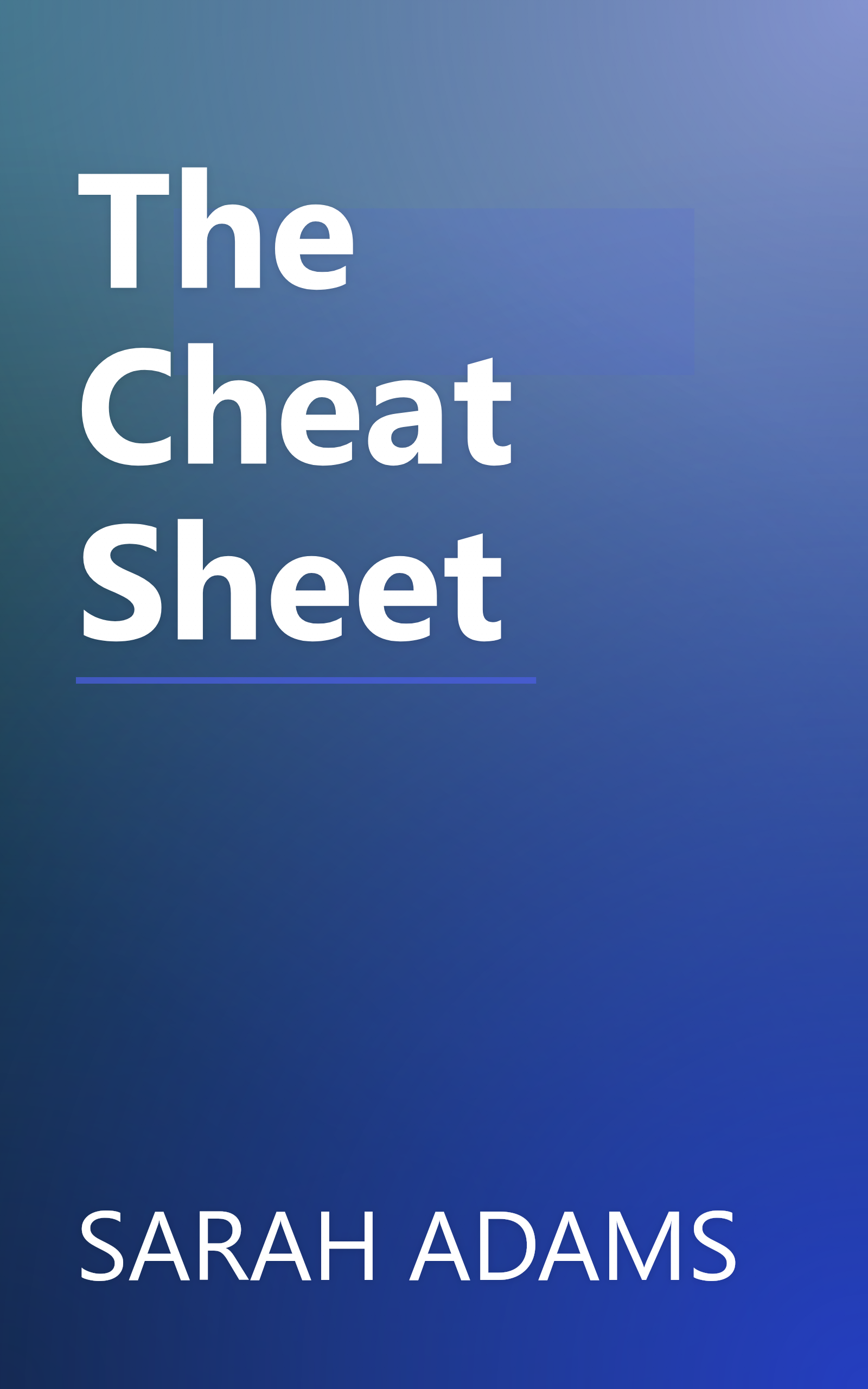 The Cheat Sheet book cover