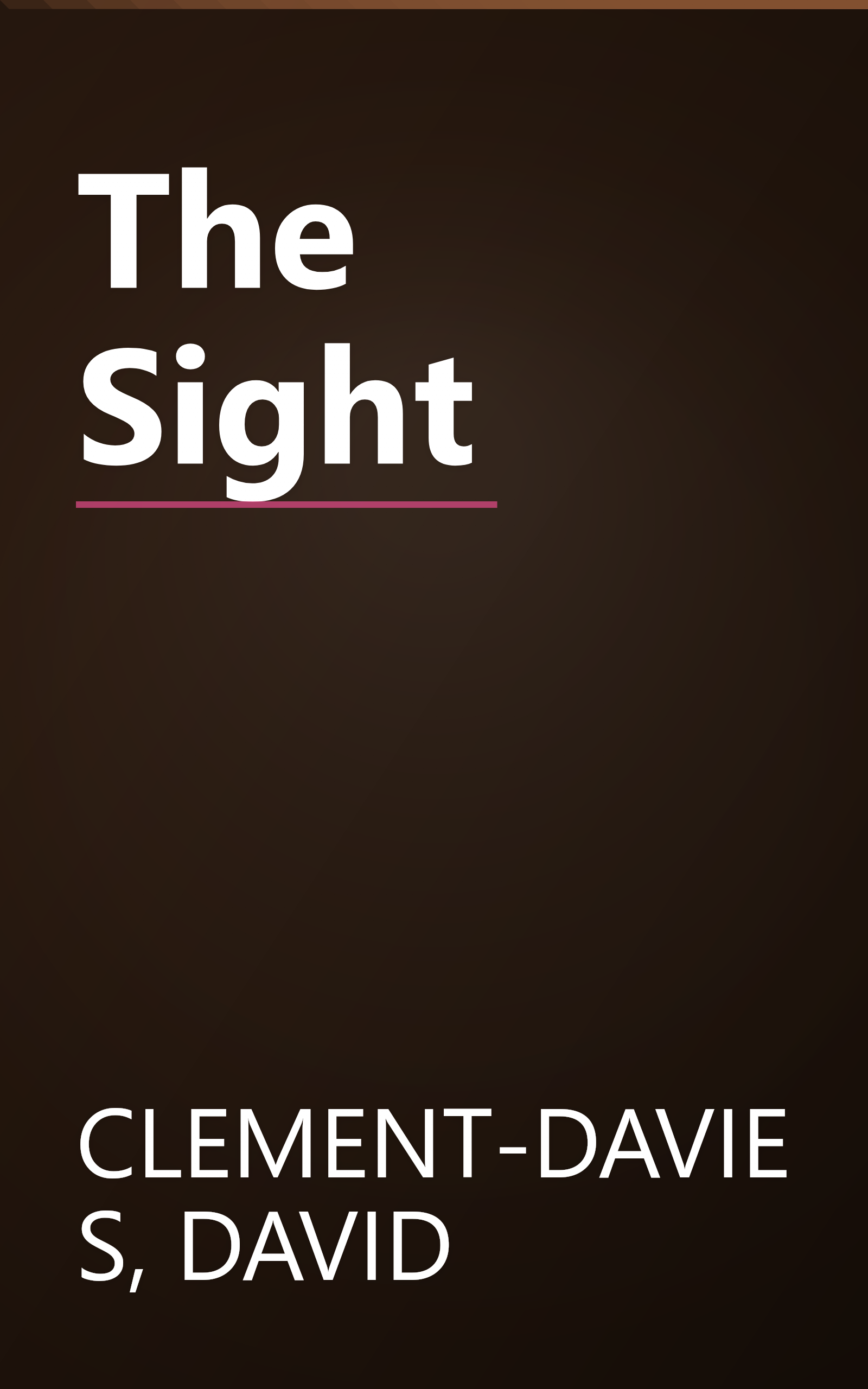 The Sight book cover