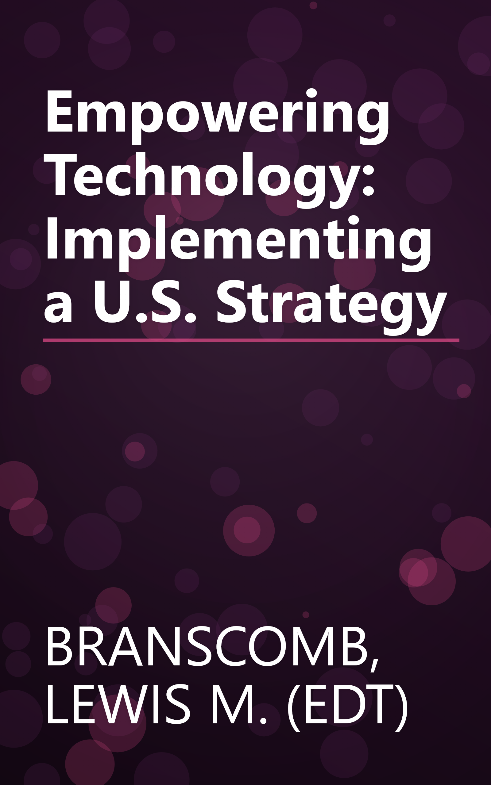 Empowering Technology: Implementing a U.S. Strategy book cover
