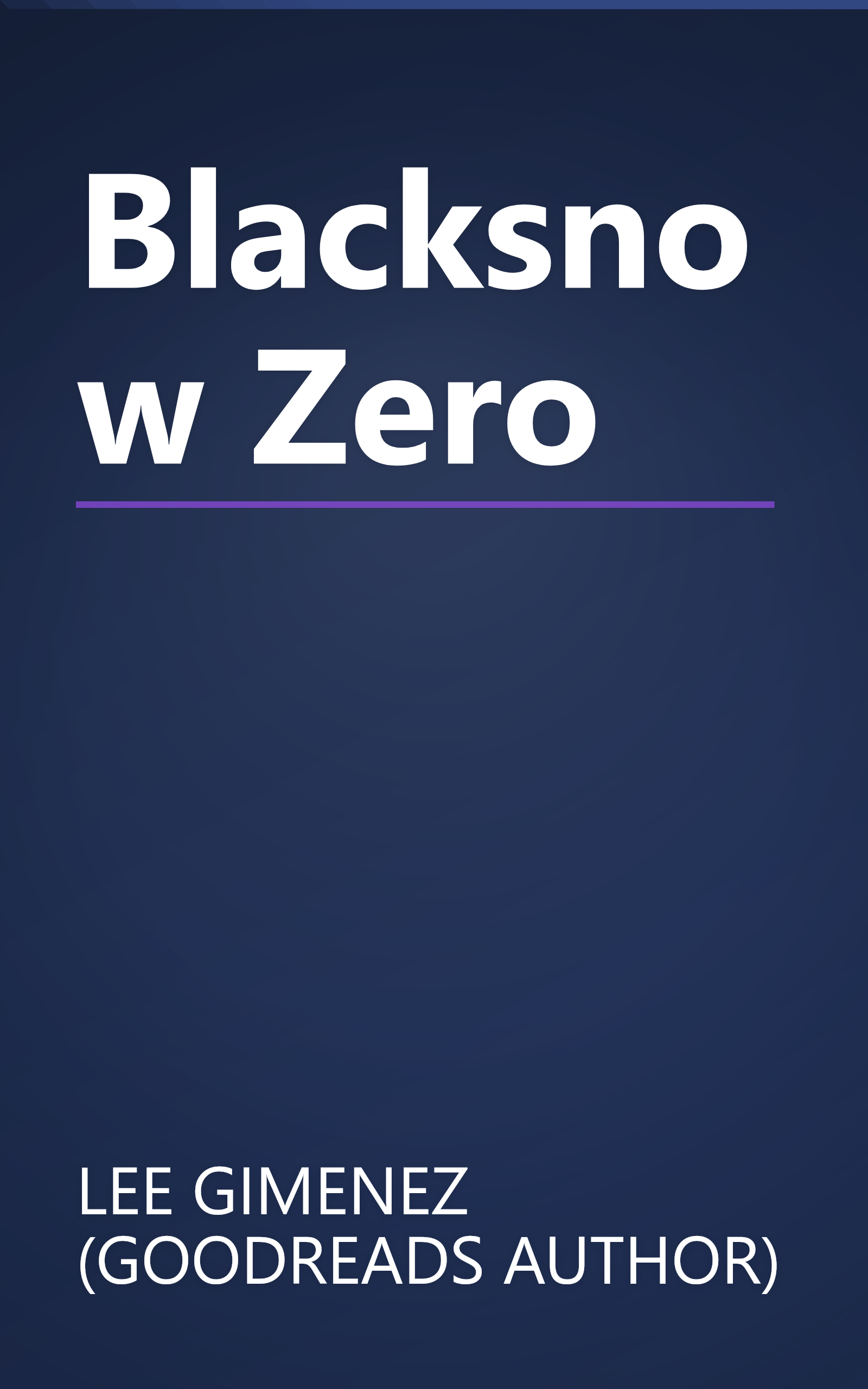 Blacksnow Zero book cover