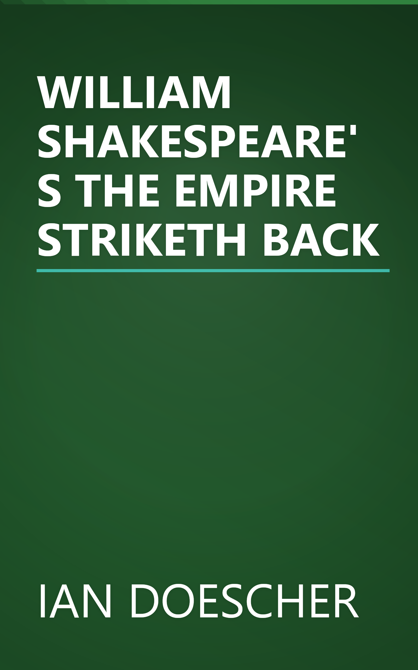 WILLIAM SHAKESPEARE'S THE EMPIRE STRIKETH BACK book cover