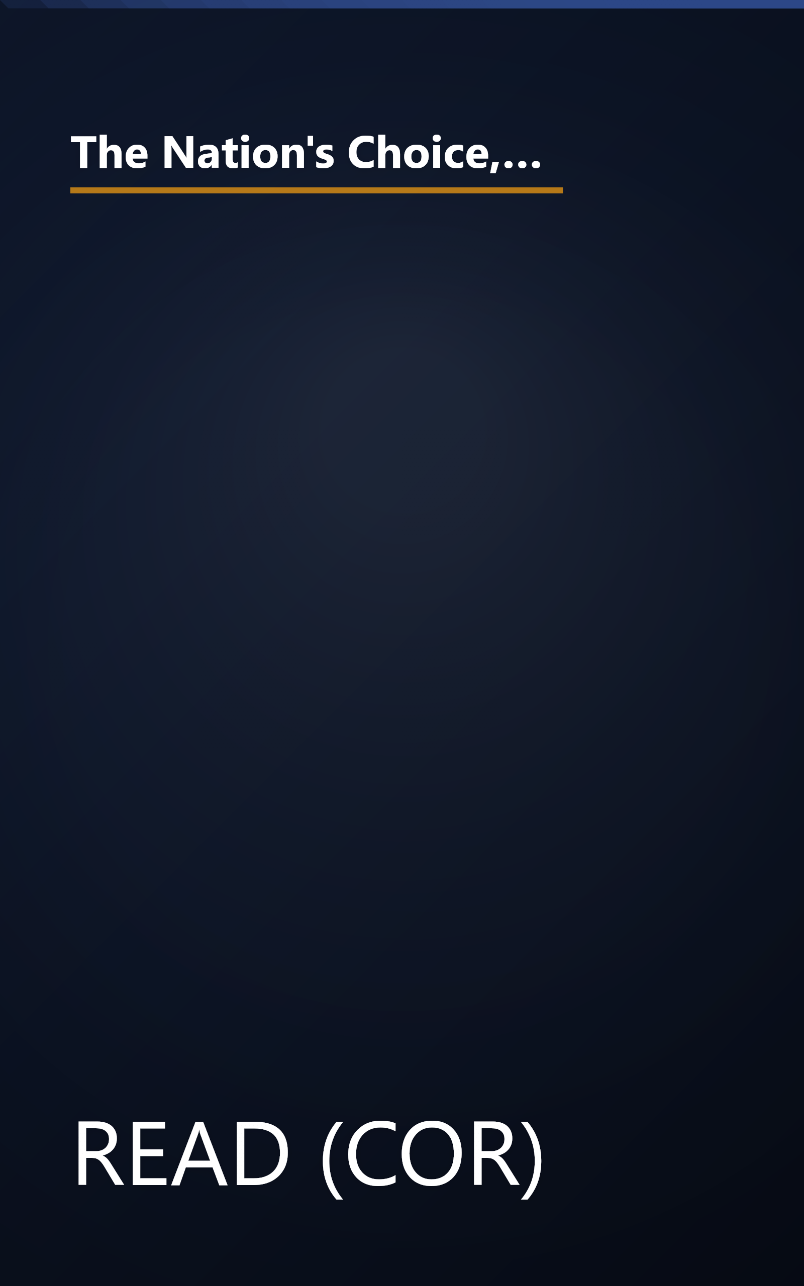 The Nation's Choice, Phonics Library Level 1 Theme 9: Houghton Mifflin the Nation's Choice California (Houghton Mifflin Reading: The Nation's Choice) book cover