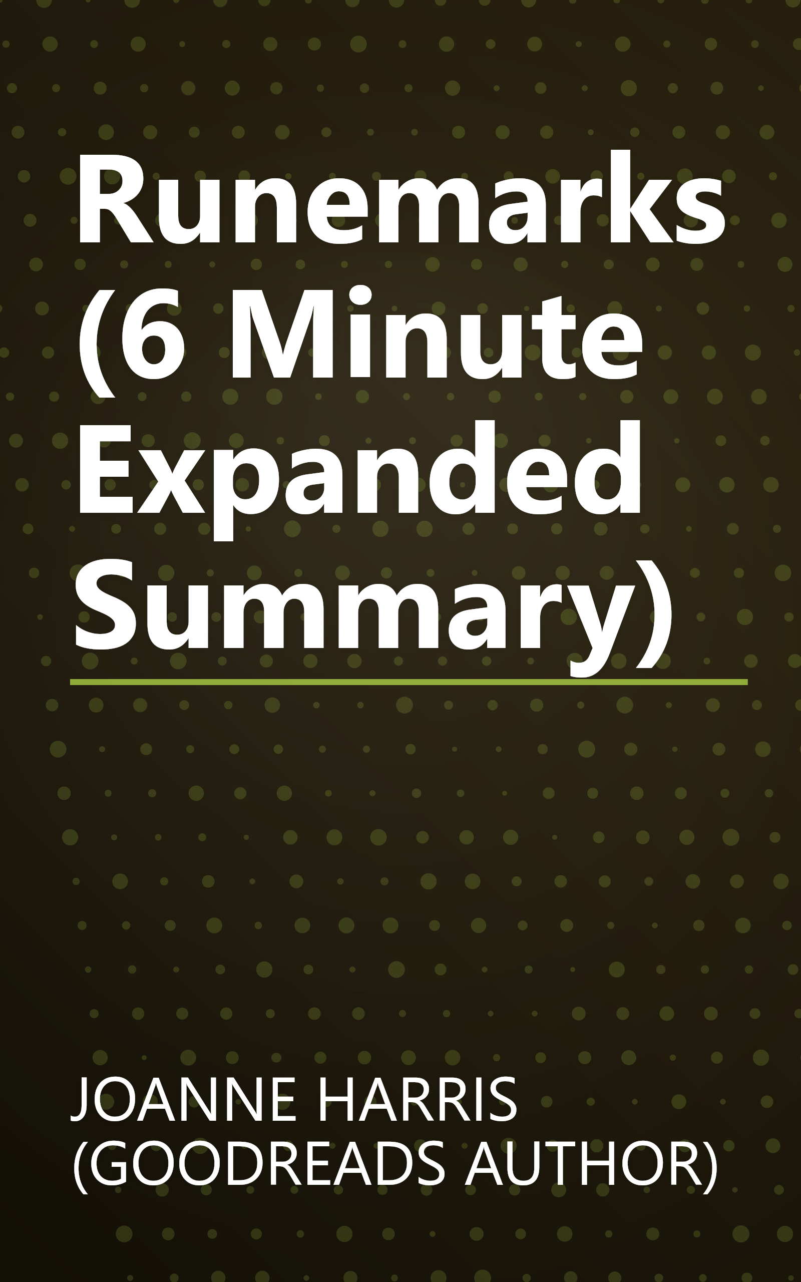 Runemarks (6 Minute   Expanded Summary) book cover