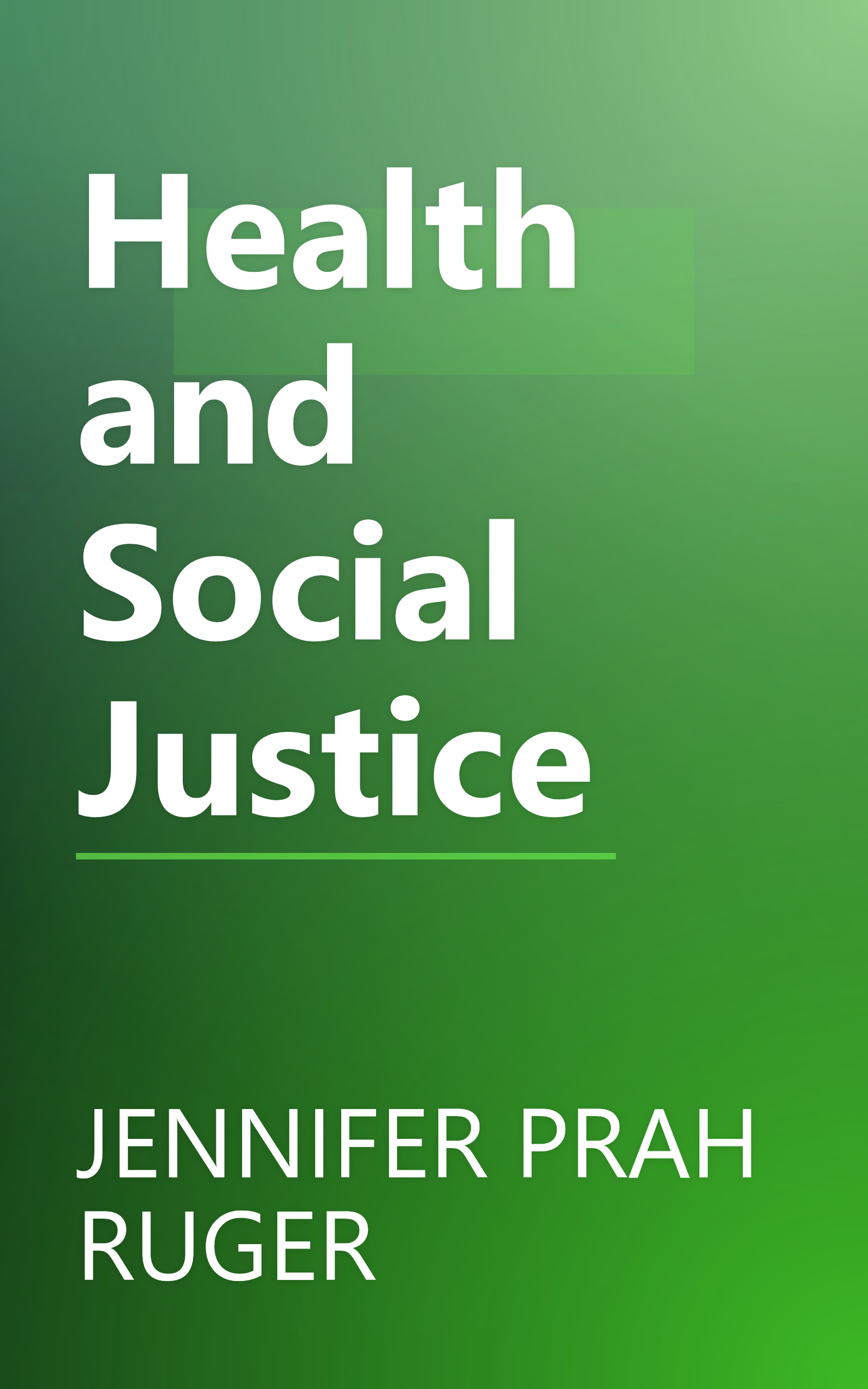 Health and Social Justice book cover