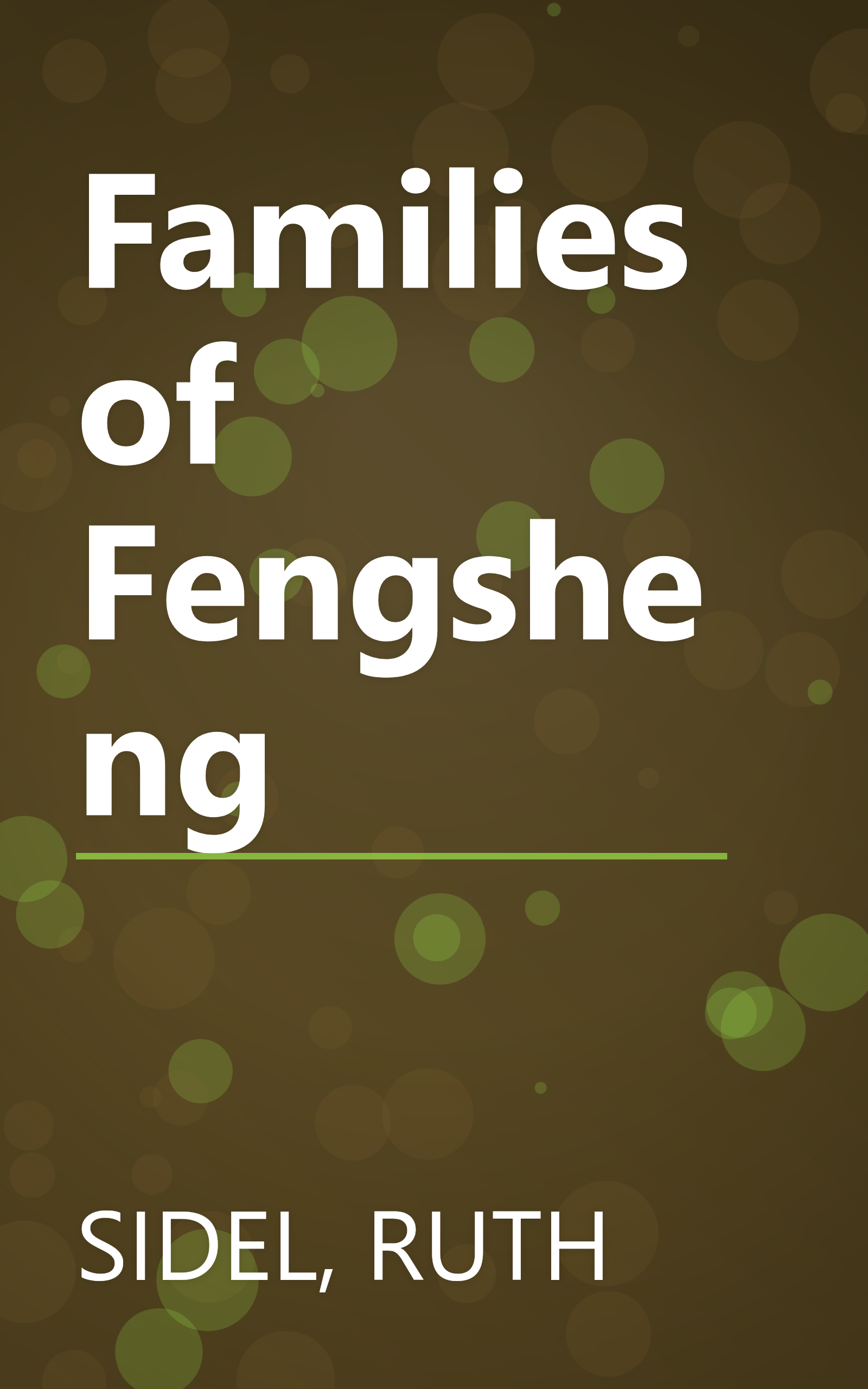 Families of Fengsheng book cover