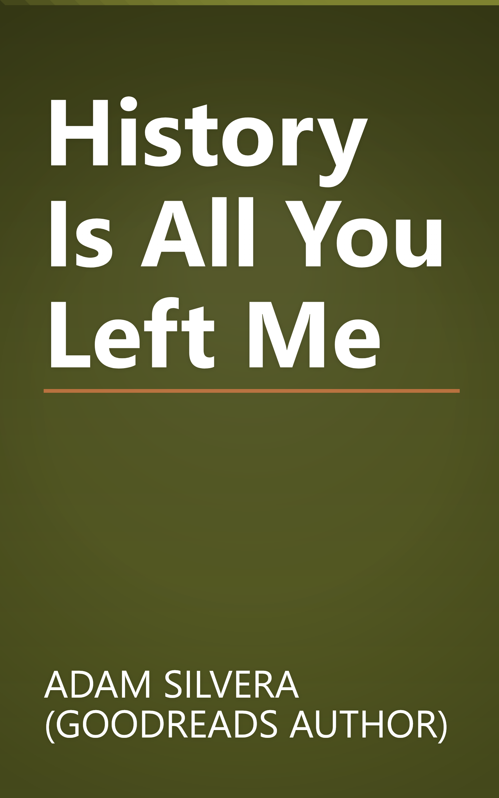 History Is All You Left Me book cover