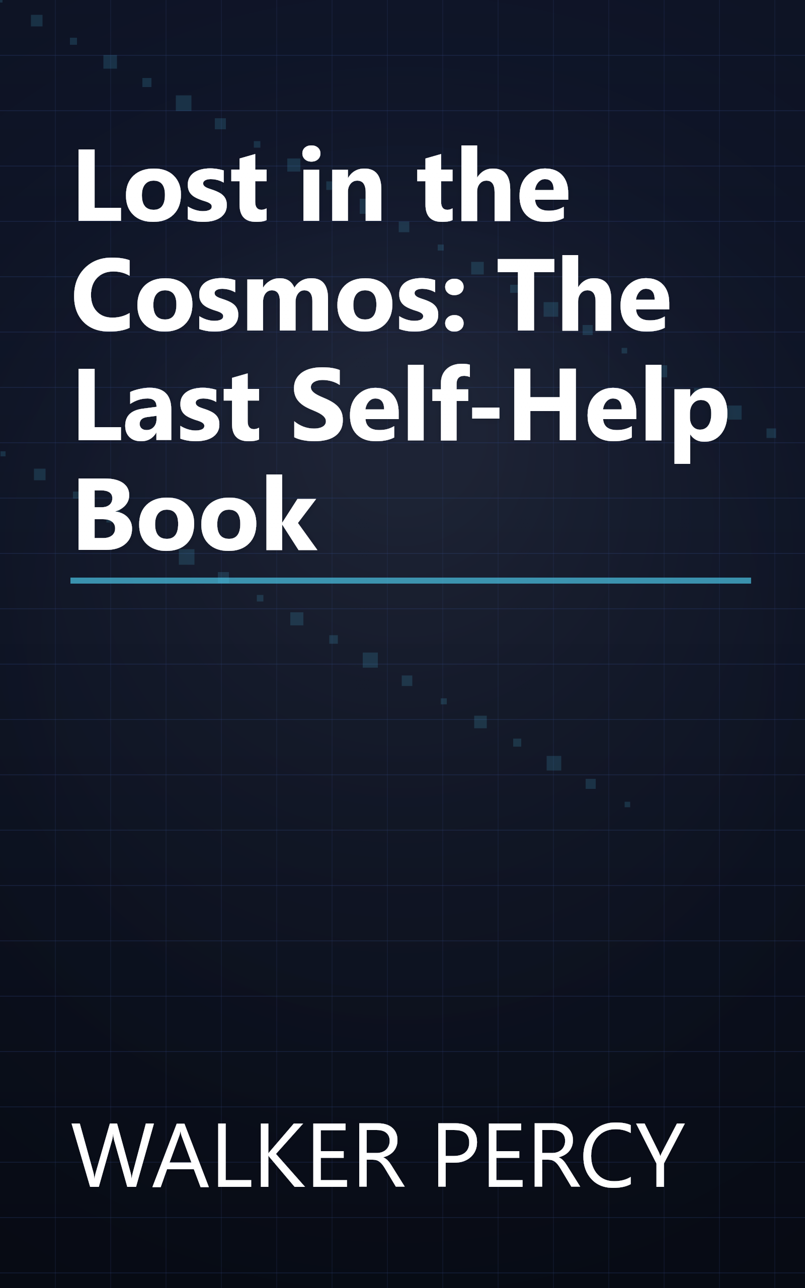 Lost in the Cosmos: The Last Self-Help Book book cover