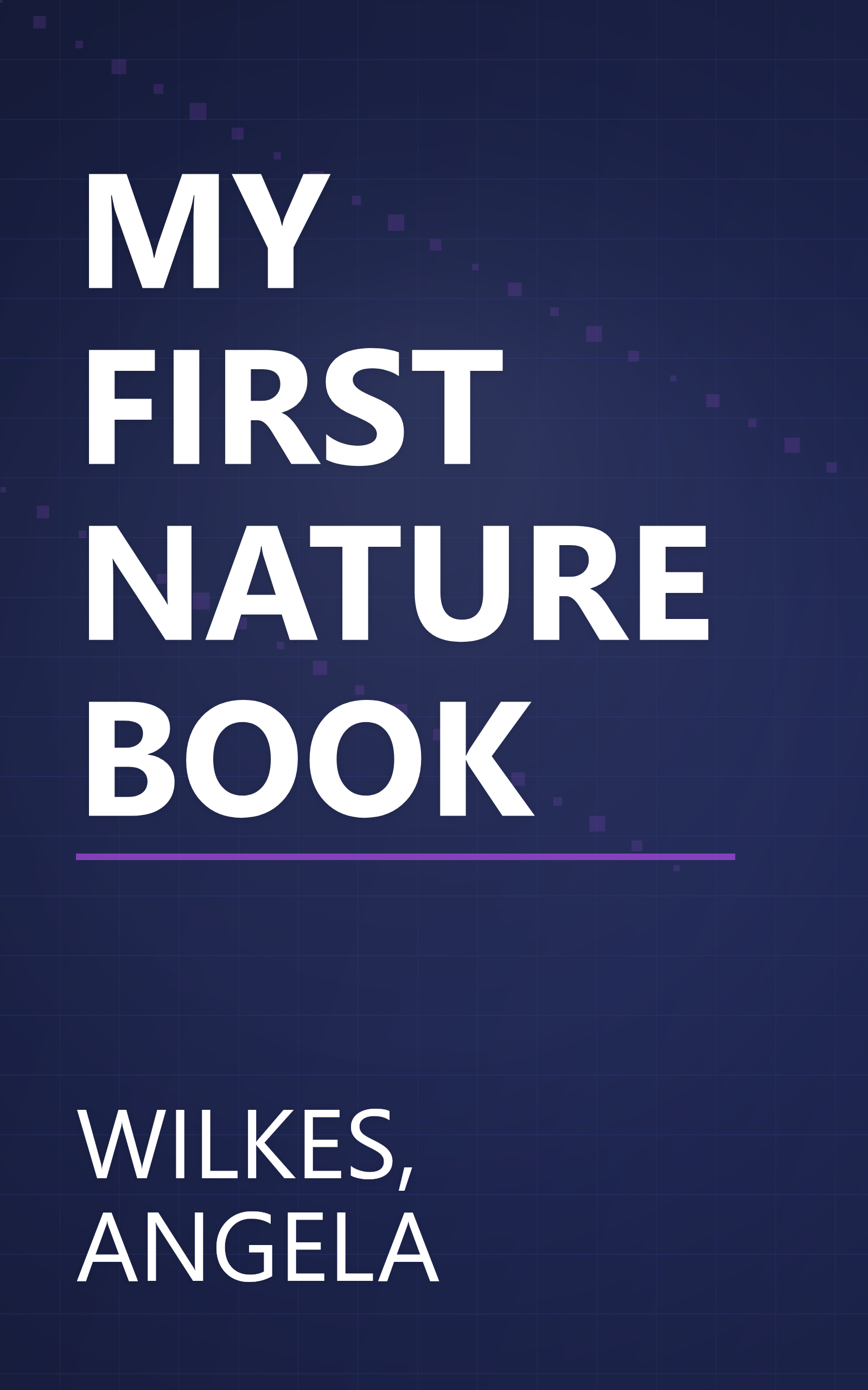 MY FIRST NATURE BOOK book cover