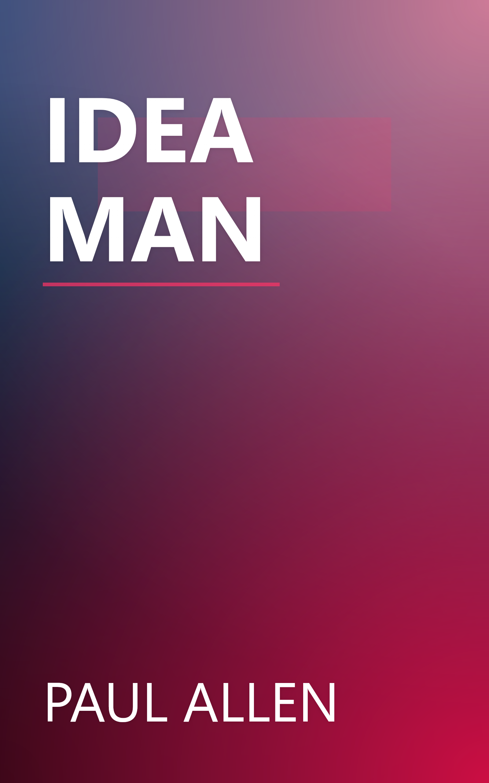 IDEA MAN book cover