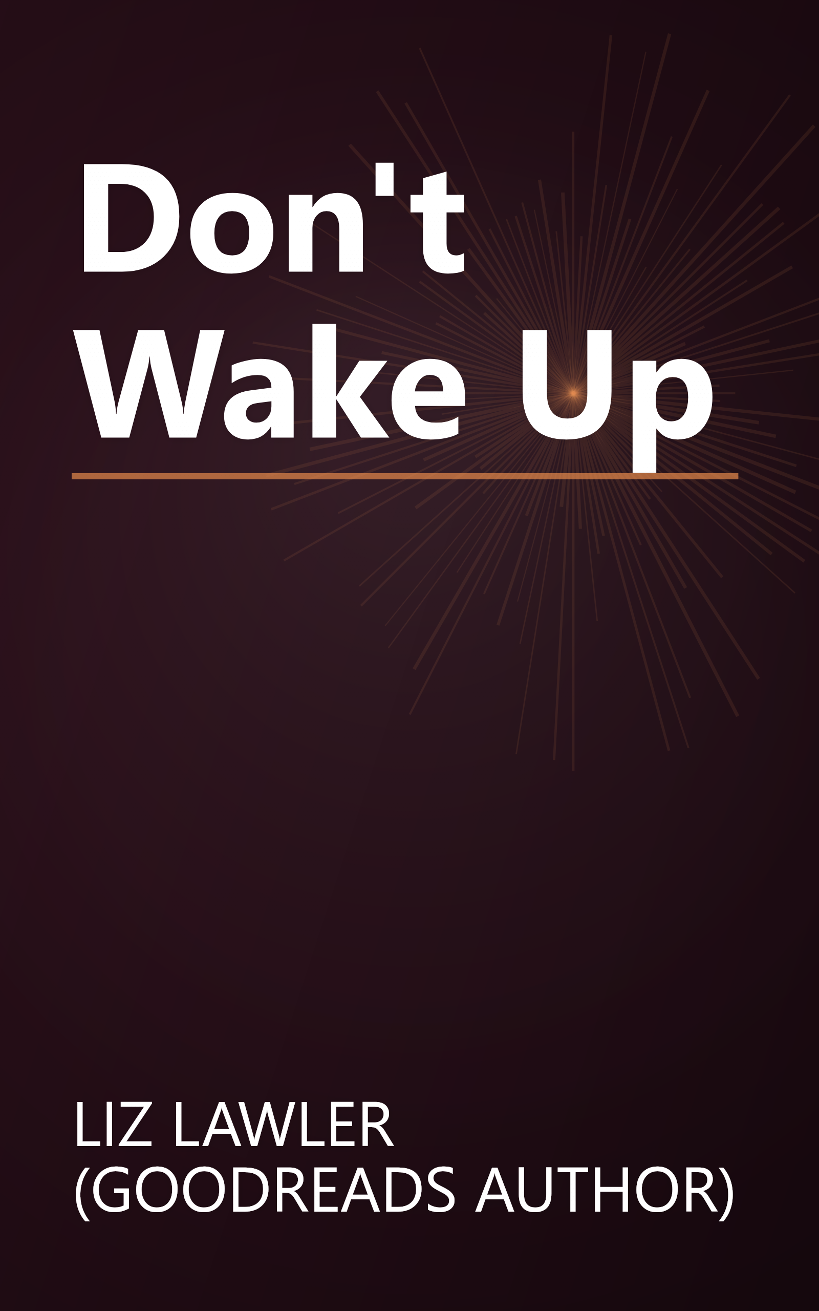Don't Wake Up book cover