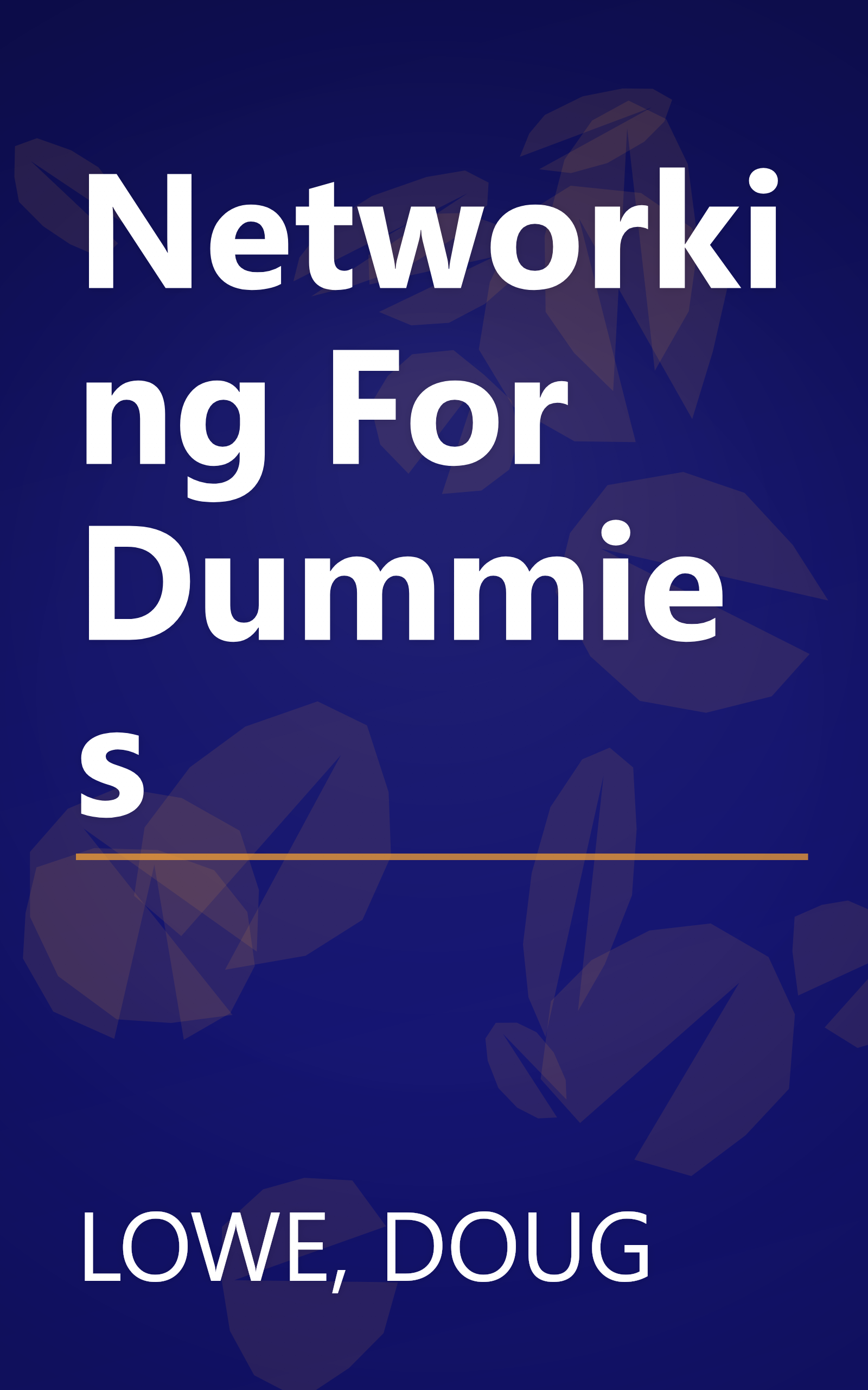 Networking For Dummies book cover