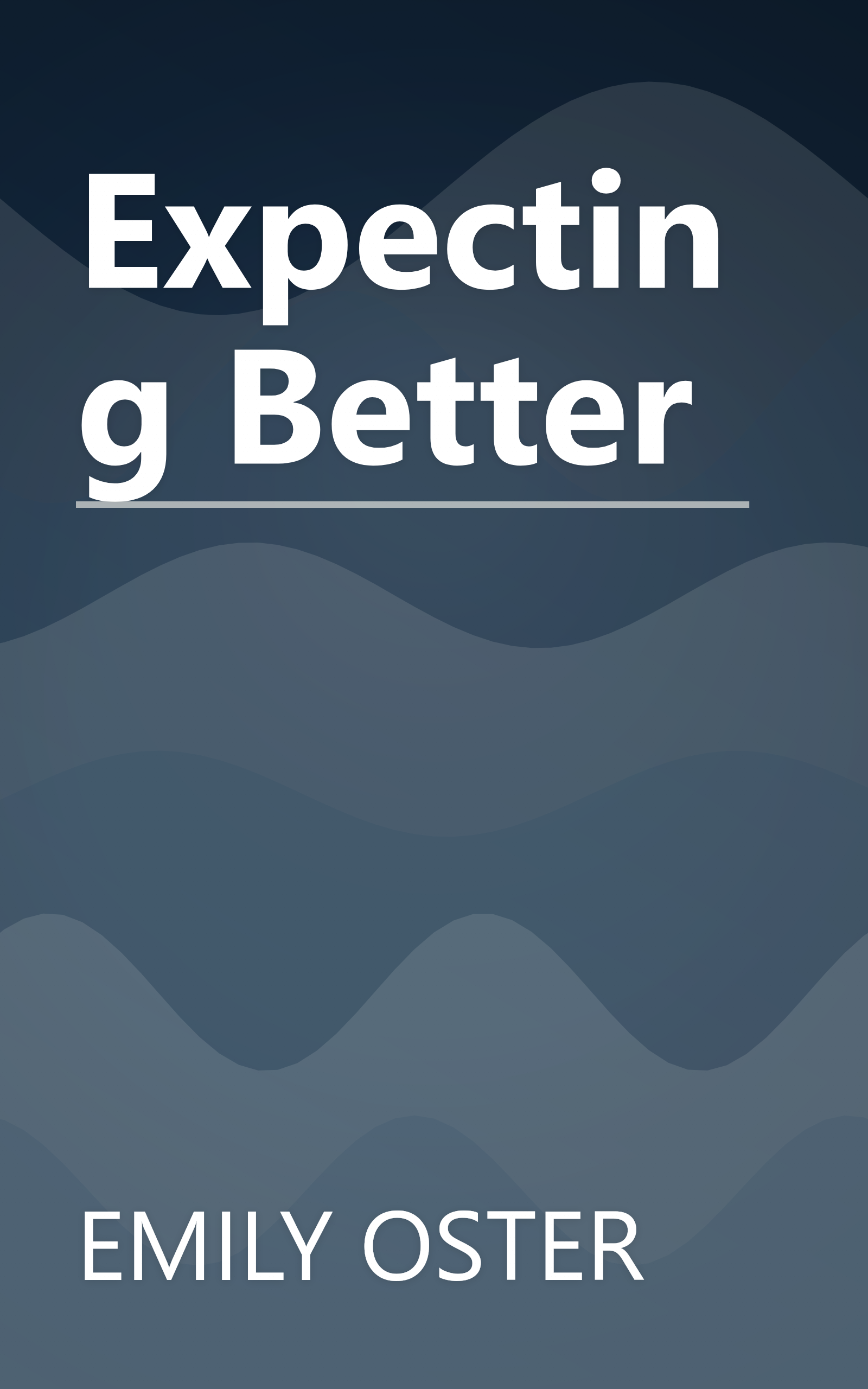 Expecting Better book cover