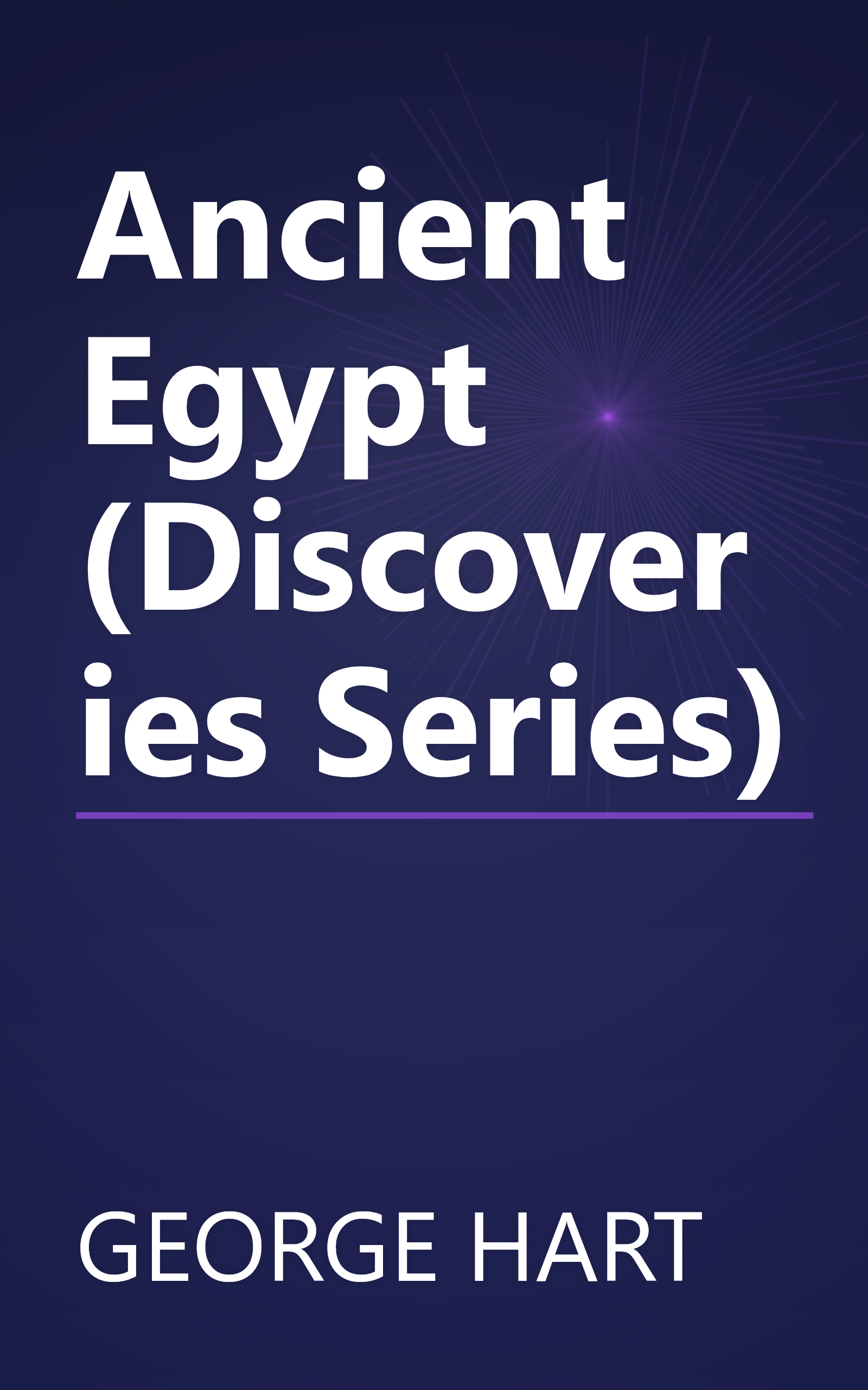 Ancient Egypt (Discoveries Series) book cover