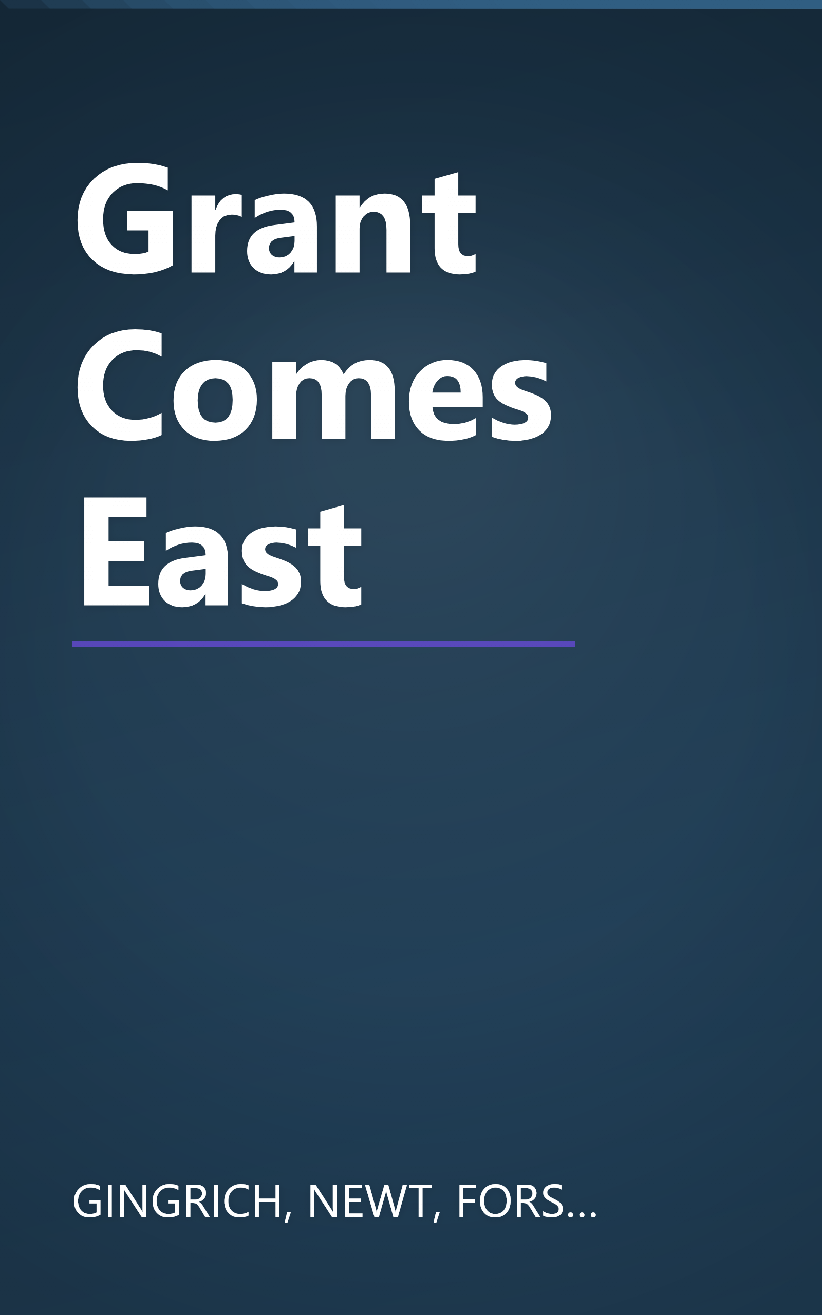 Grant Comes East book cover