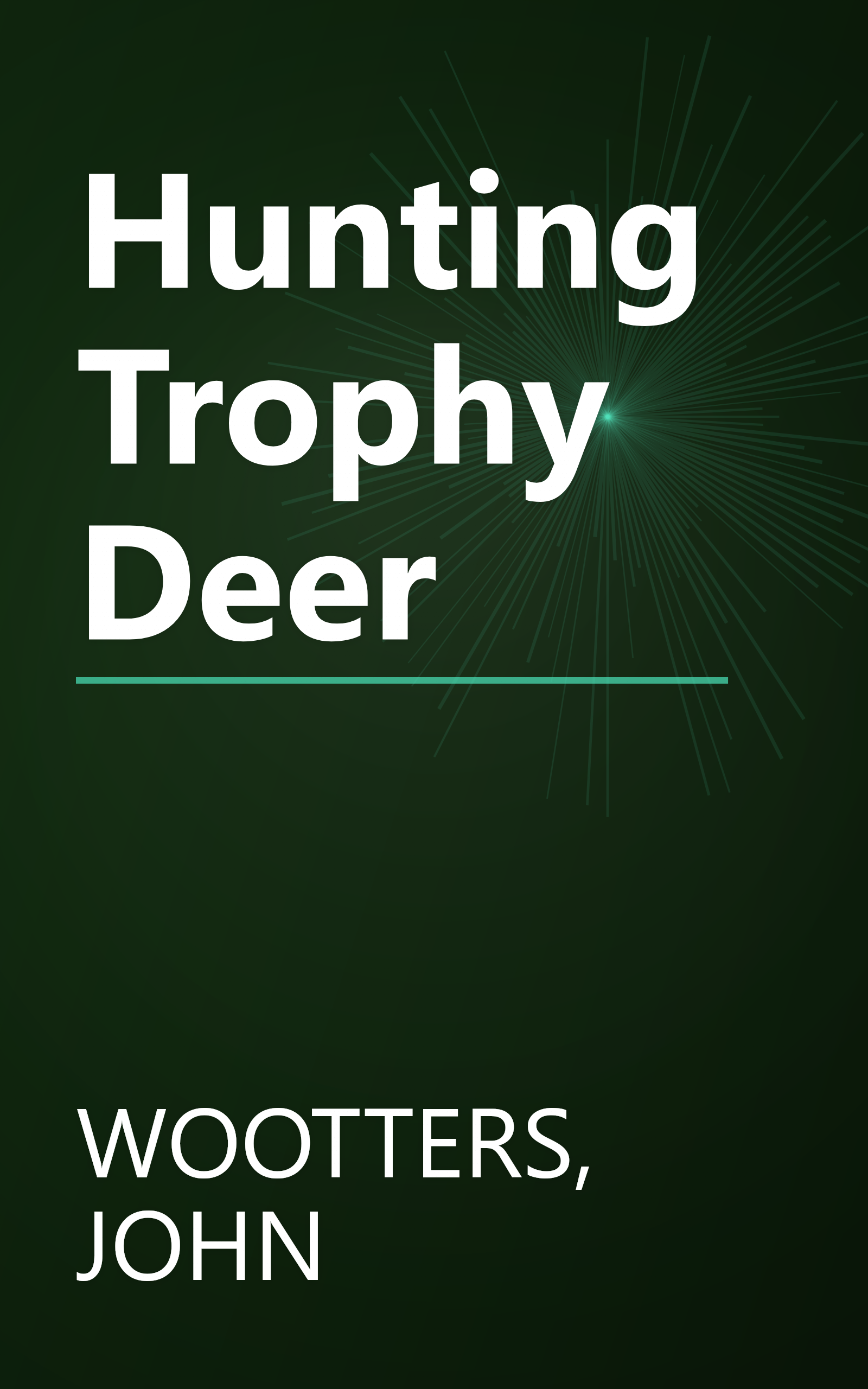 Hunting Trophy Deer book cover