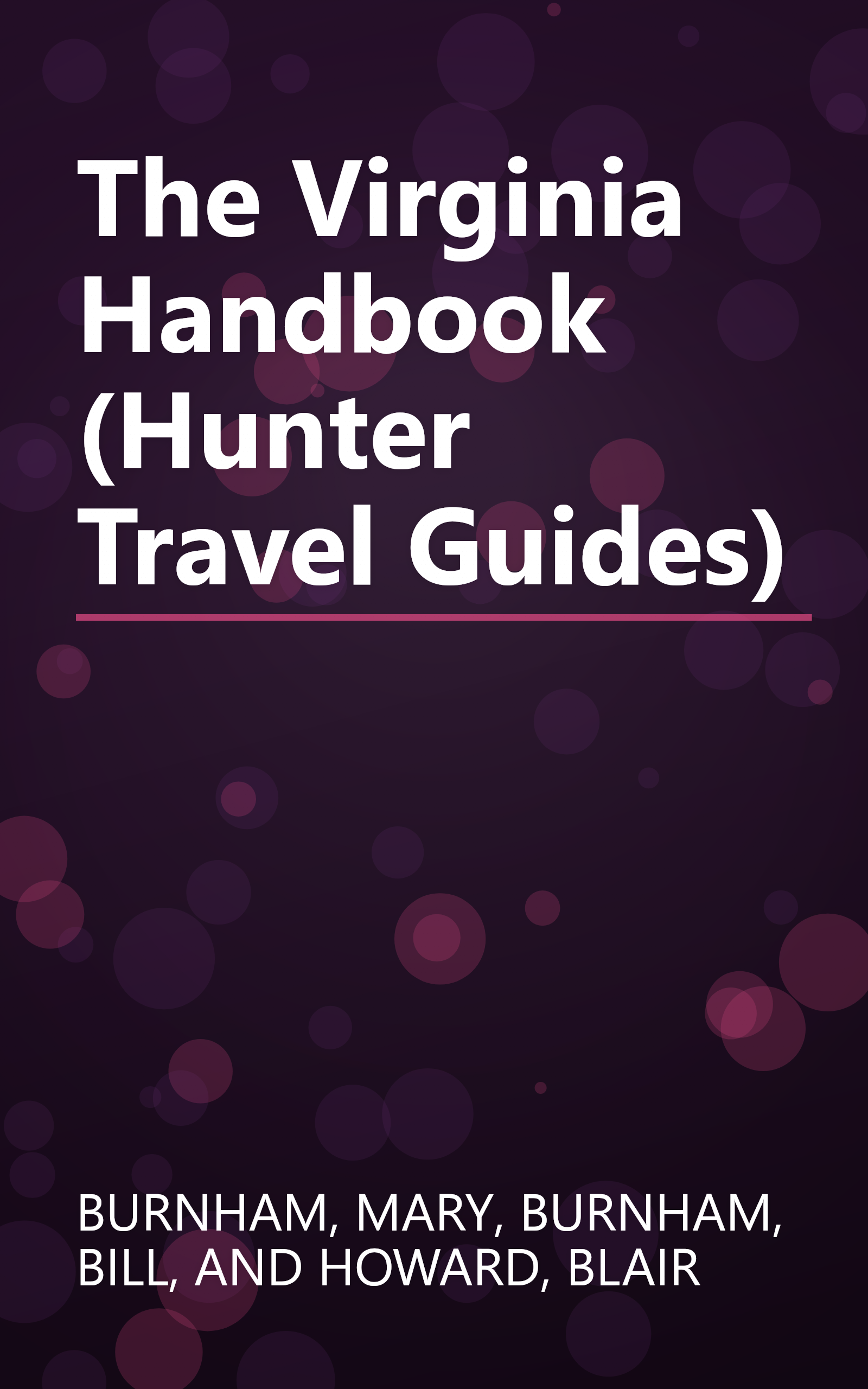 The Virginia Handbook (Hunter Travel Guides) book cover